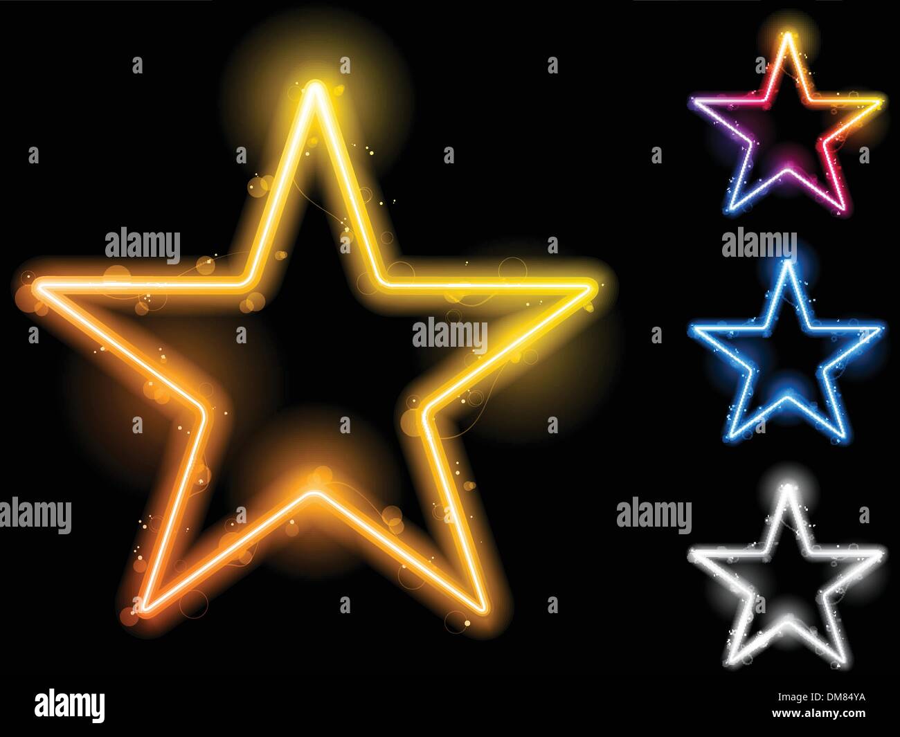 Set four bright colors Stock Vector Images - Alamy