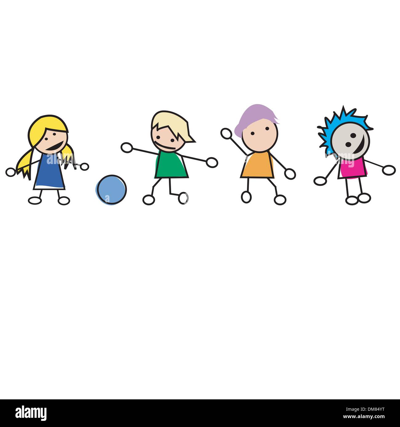 Asia child Stock Vector Images - Alamy