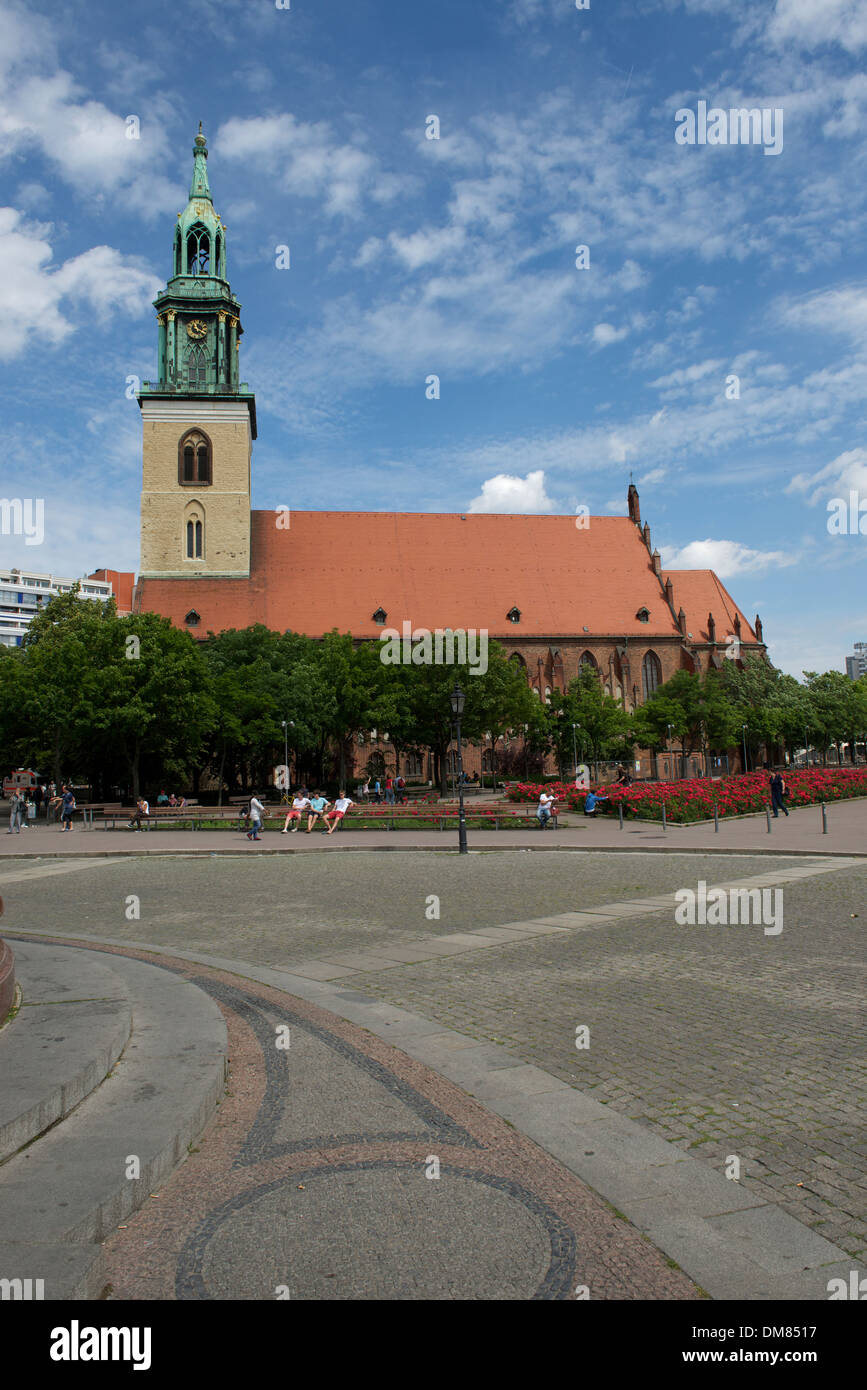 Marienkirche (St. Mary's Church), Berlin, Germany Stock Photo - Alamy
