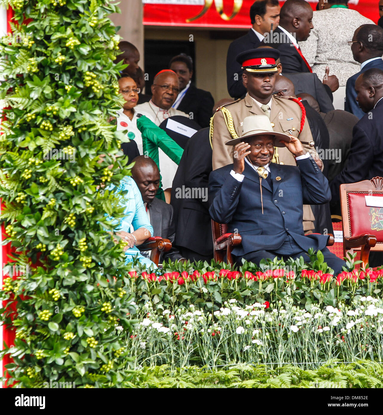 President museveni hat hi-res stock photography and images - Alamy