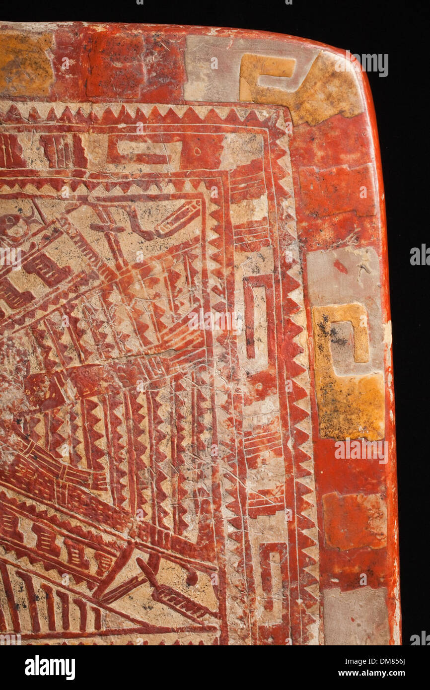 This panel, part of a set, is a significant example of panel art, often ...