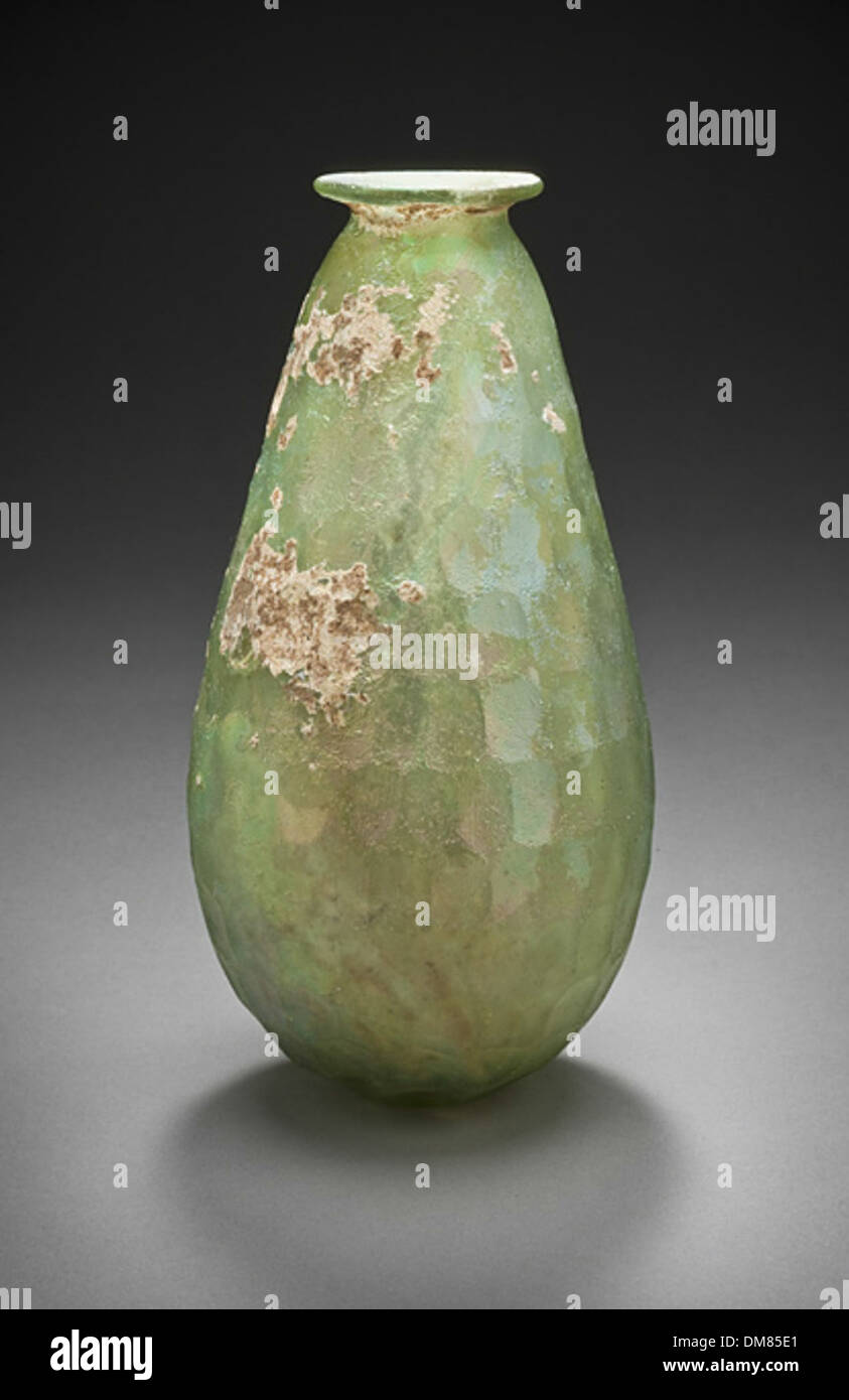 This pear-shaped bottle showcases classic design elements of ancient ...