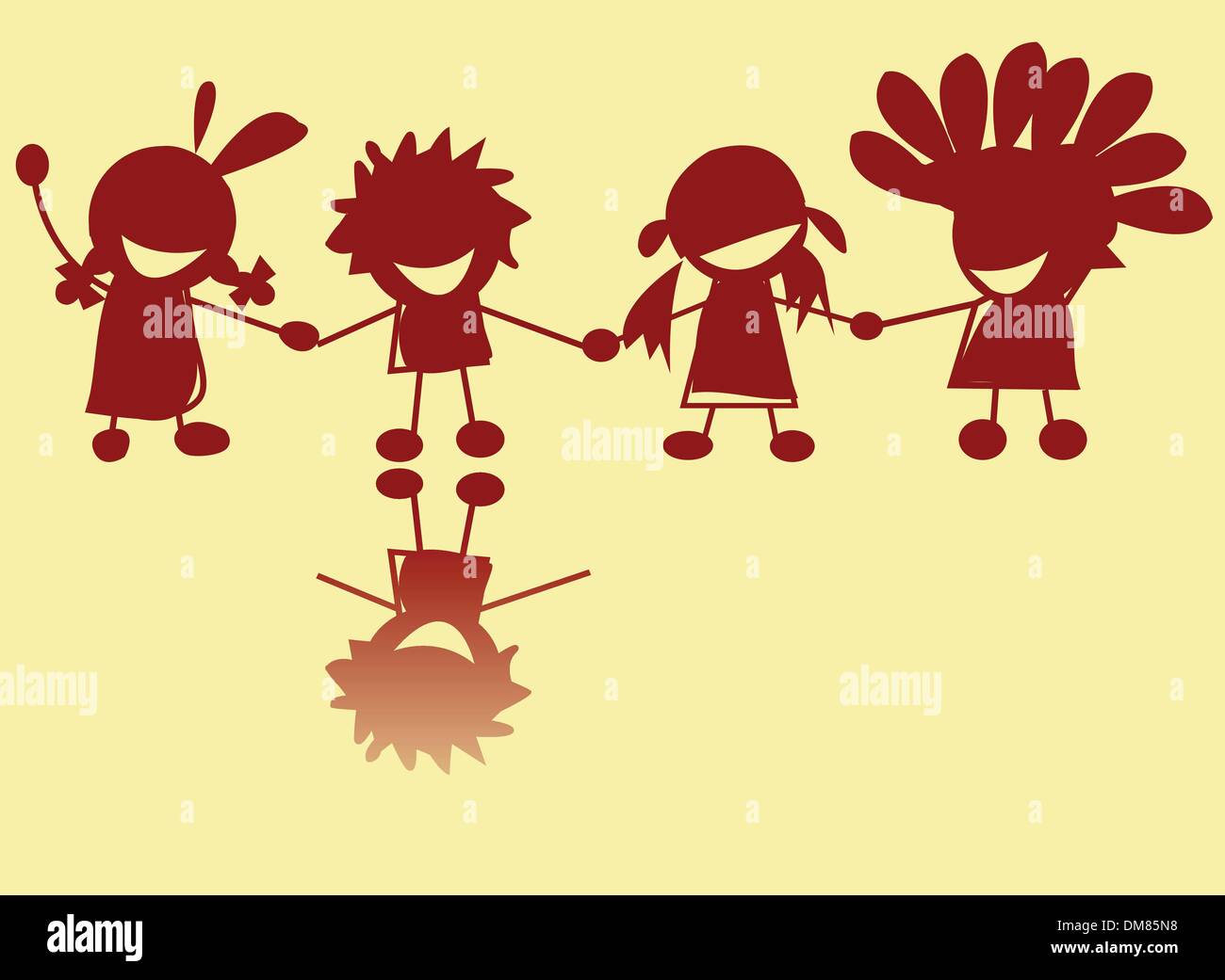 Background two indians Stock Vector Images - Alamy