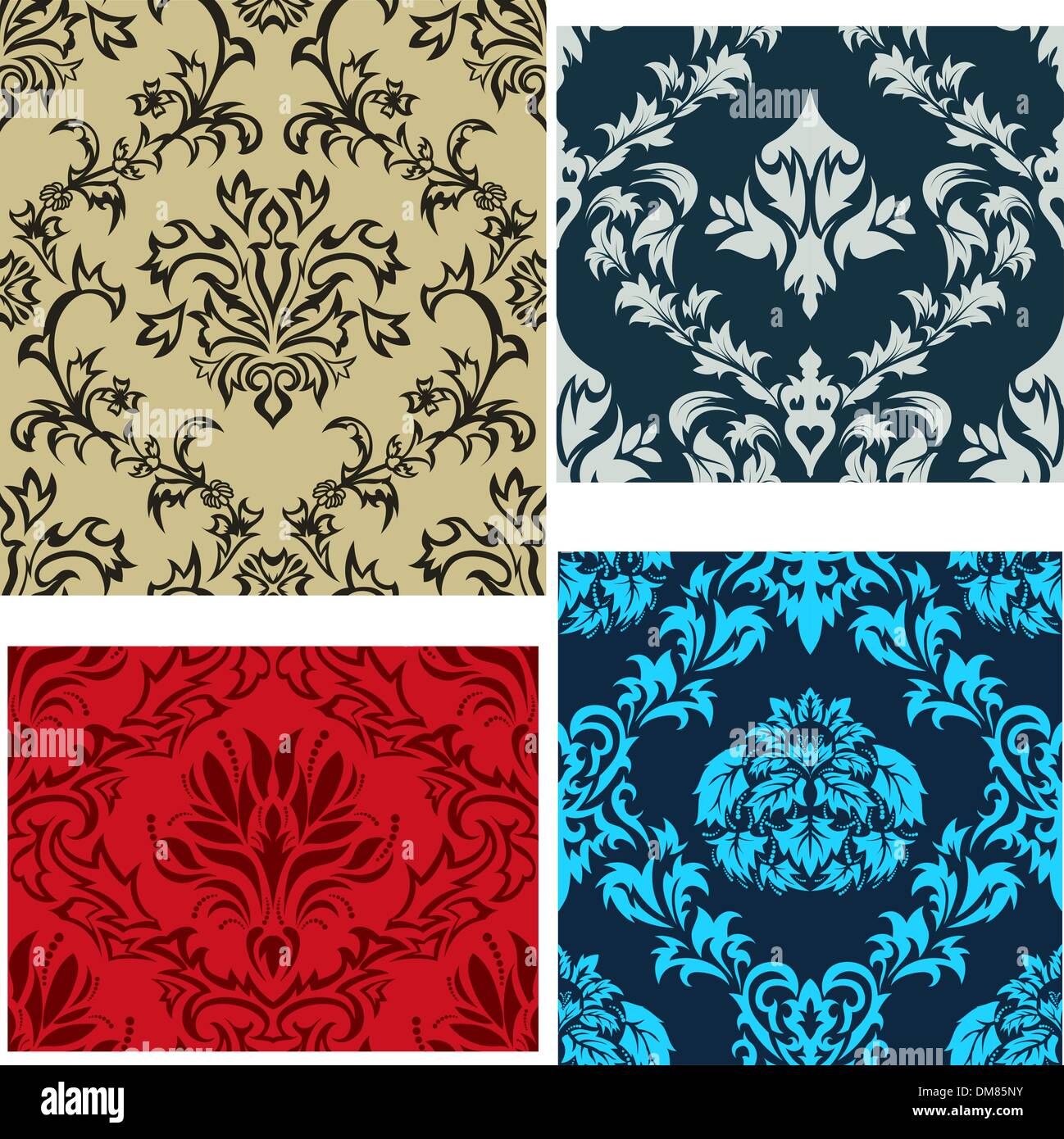 Venetian patterns Stock Vector Images - Alamy