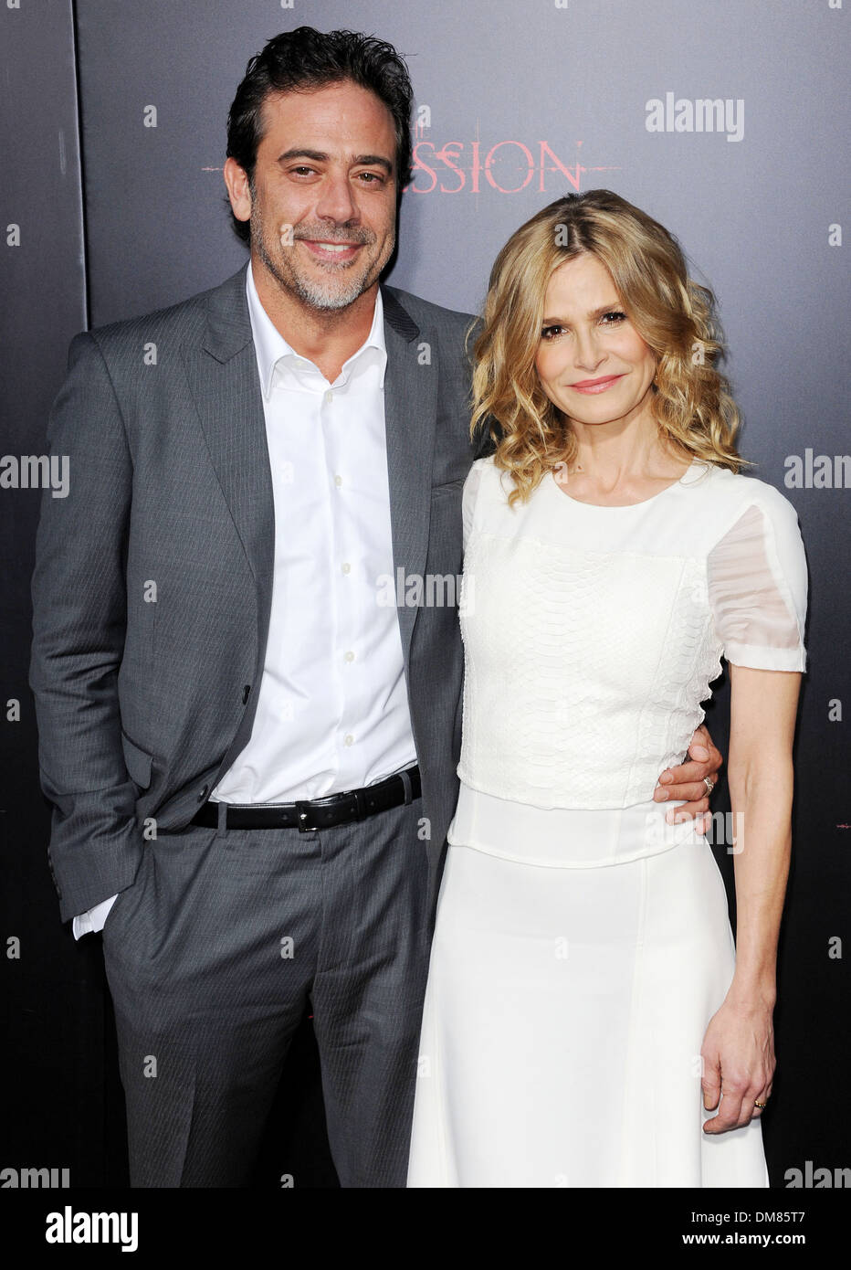Jeffrey Dean Morgan and Kyra Sedgwick premiere of 'The Possession' held ...