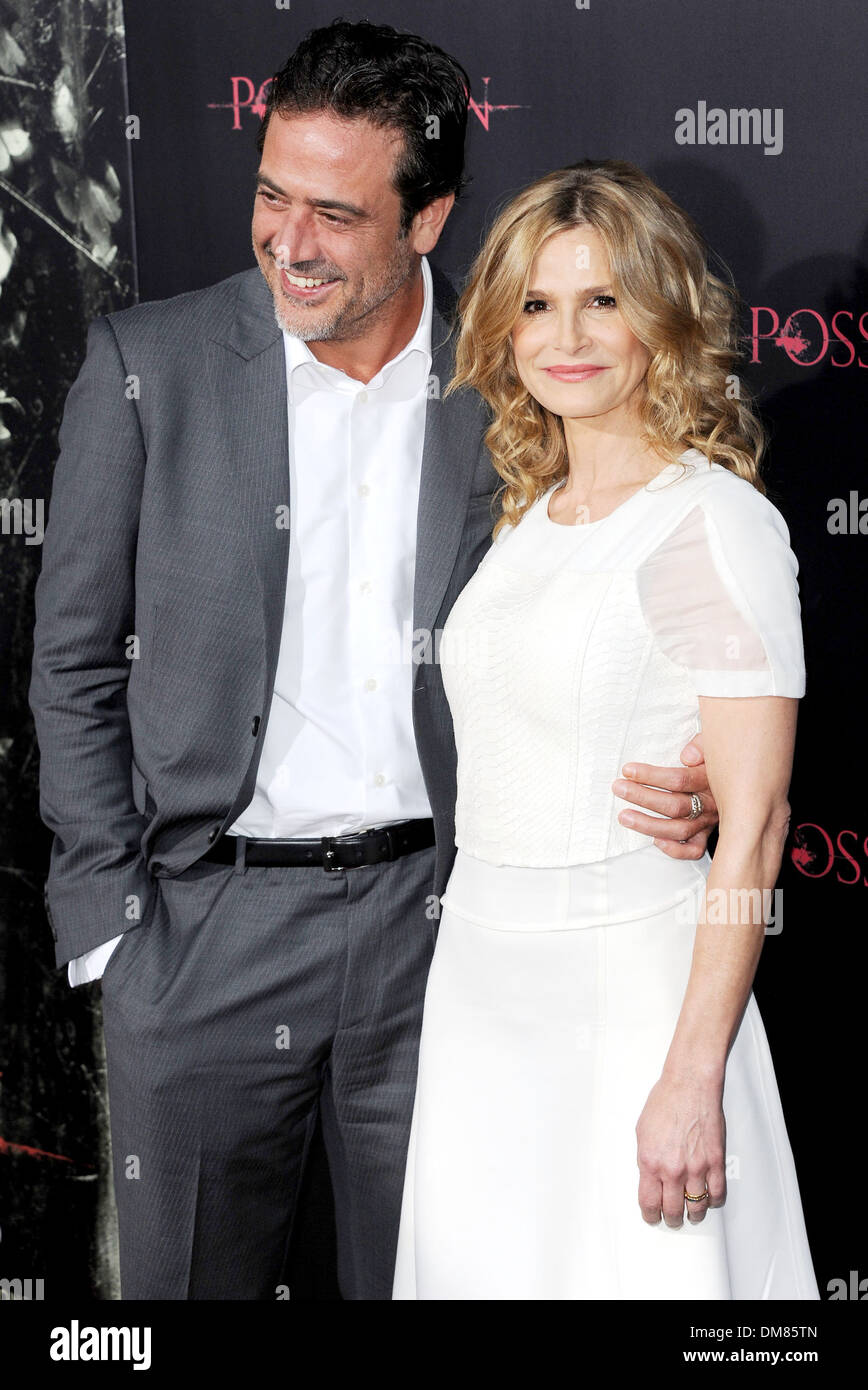 Jeffrey Dean Morgan and Kyra Sedgwick premiere of 'The Possession' held ...