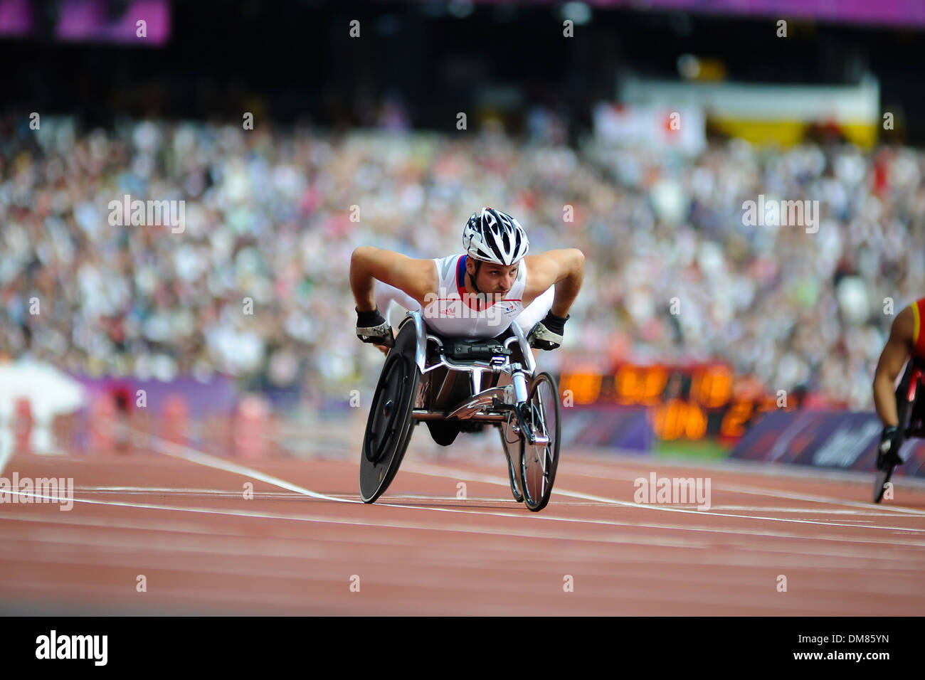 Men's 100m T54 Heat Josh Cassidy (CAN 2nd) during Day 5 of Paralympics ...