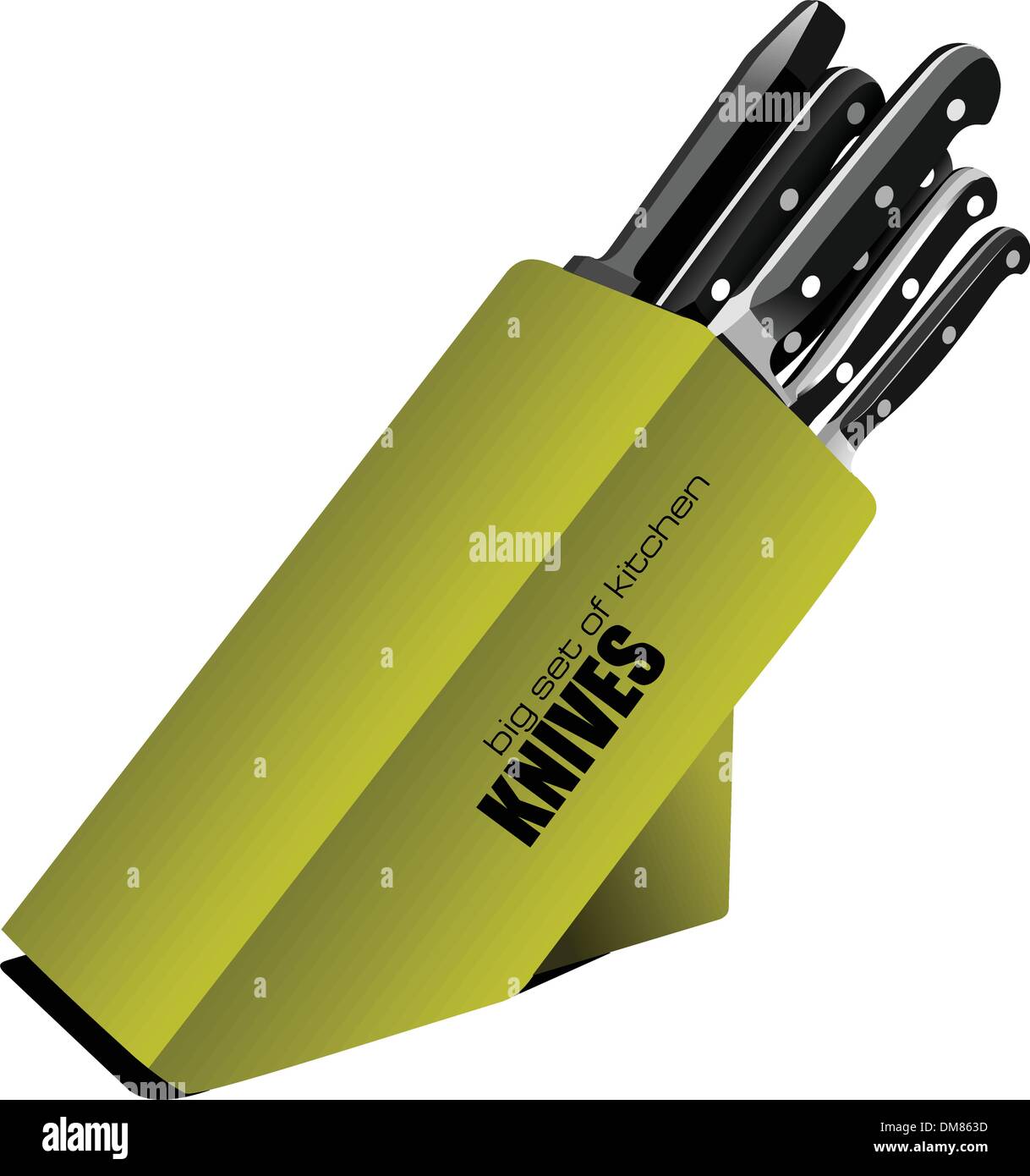 Steel knife set hi-res stock photography and images - Alamy