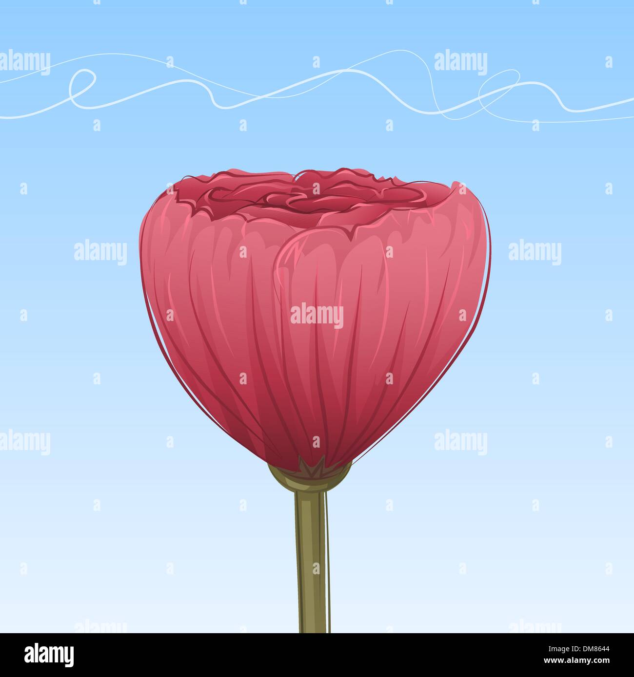 Poppy vector vectors hi-res stock photography and images - Alamy