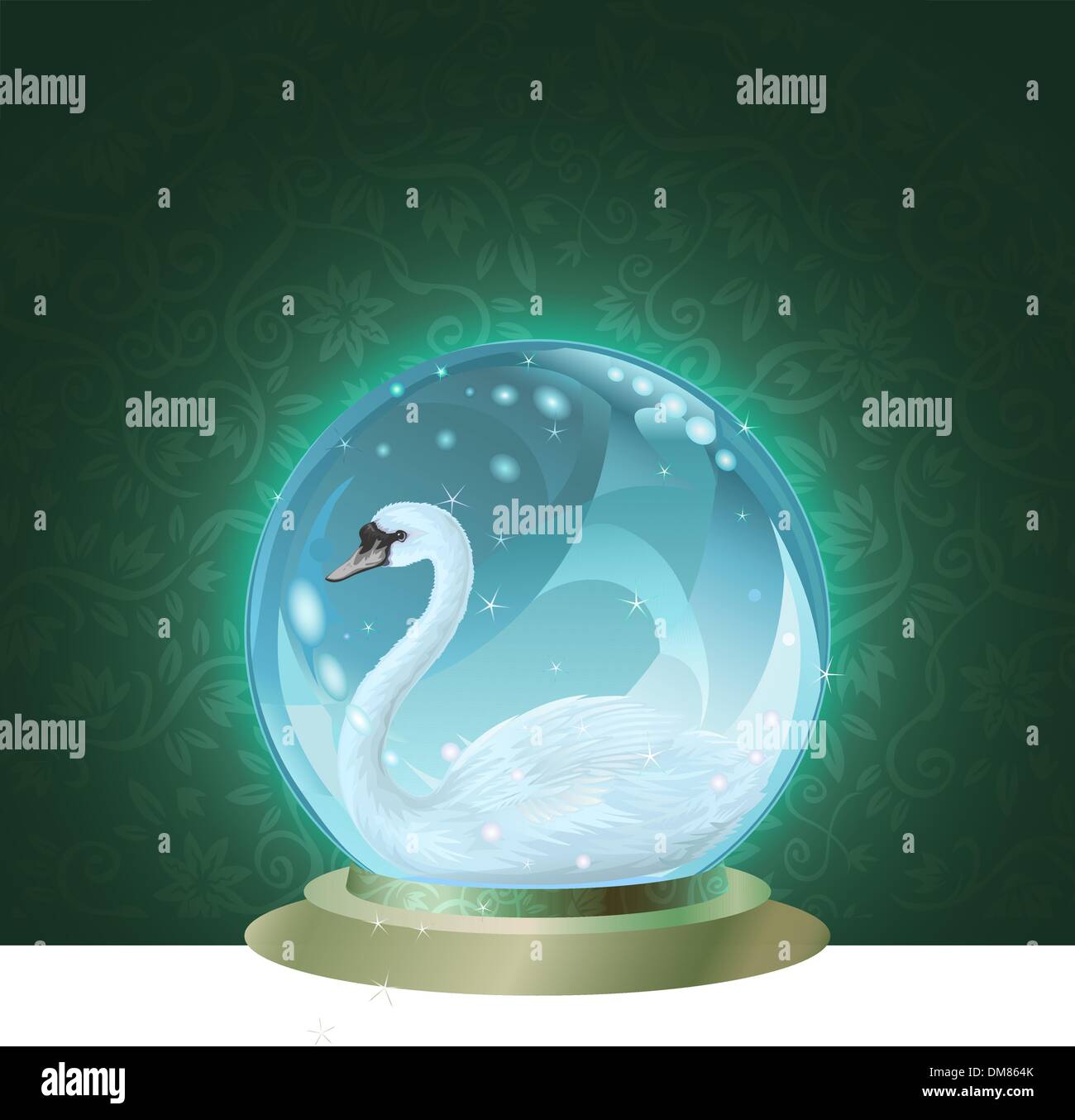 Blue glass charm Stock Vector Images - Alamy