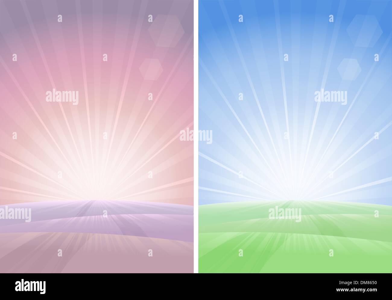 Morning sky gradient Stock Vector Images - Alamy