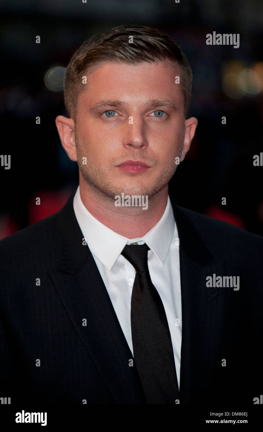 Ben Drew attending film premiere of Sweeney Vue Cinema Leicester Square ...
