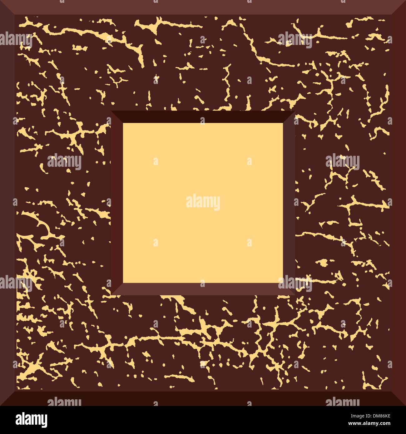 Brown vector frame Stock Vector Image & Art - Alamy