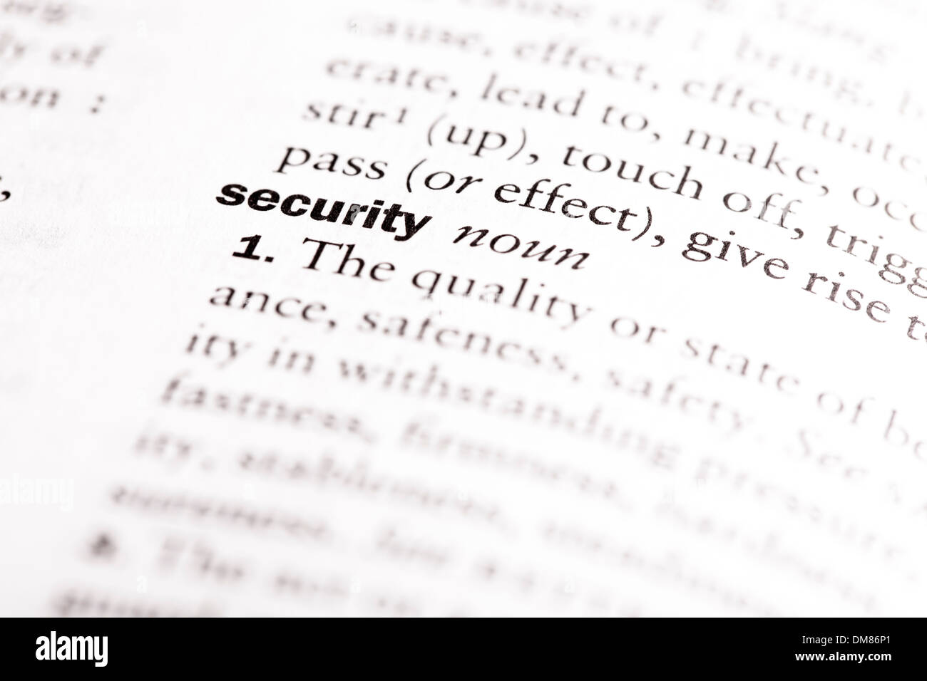 Definition security hi-res stock photography and images - Alamy