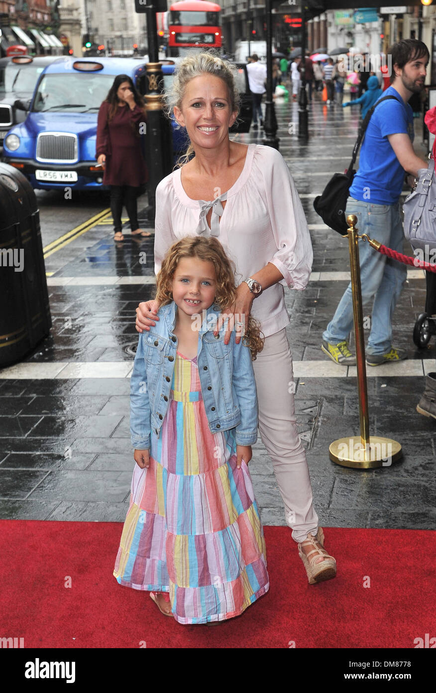 Lucy Benjamin and daughter Bessie Celebrity & Press Performance of ...