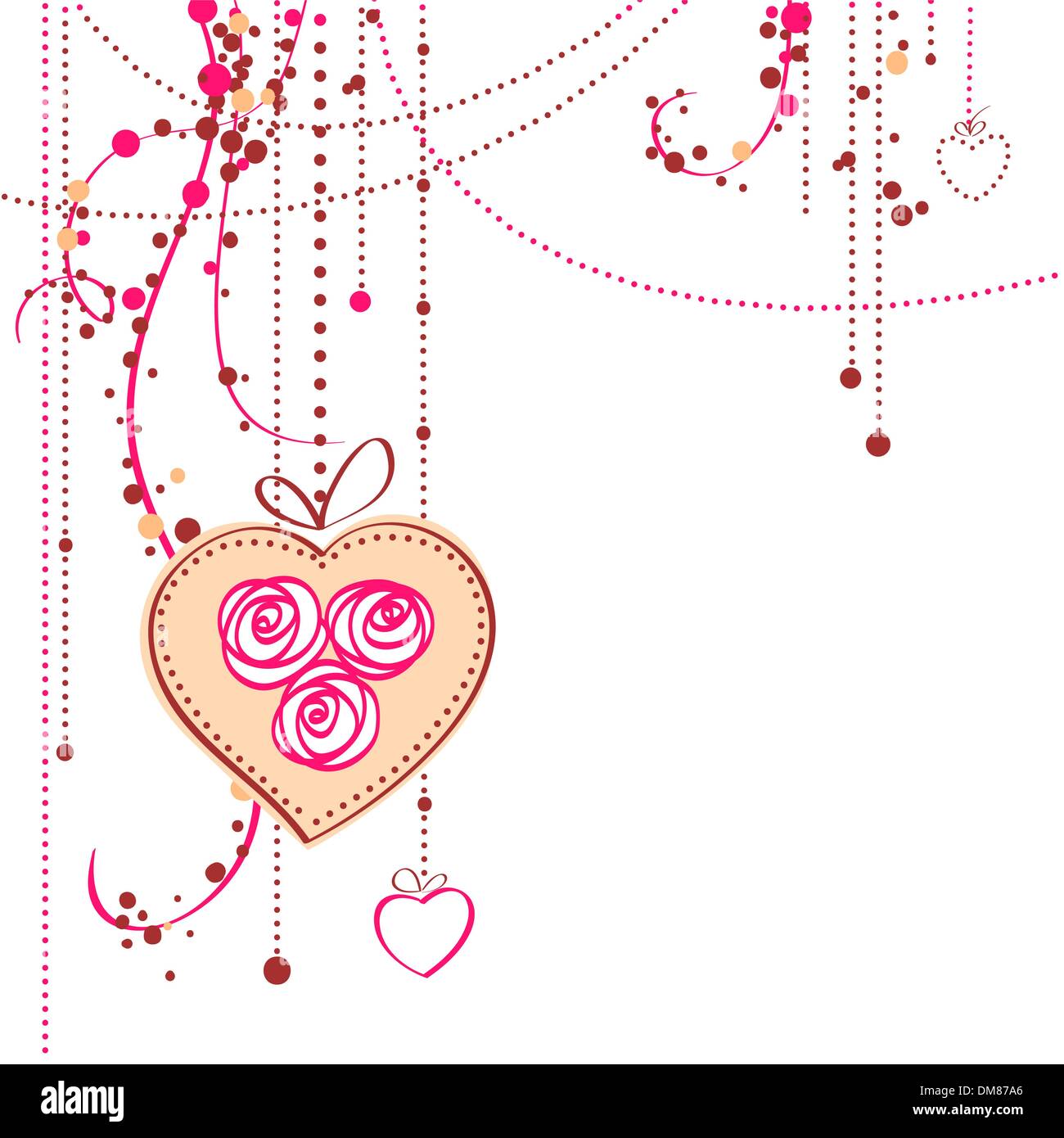 Vector illustration design wedding card Cut Out Stock Images & Pictures ...