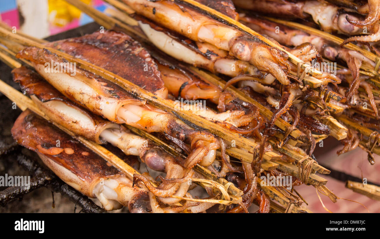 Exotic Street Food Kep Cambodia South East Asia Stock Photo - Alamy