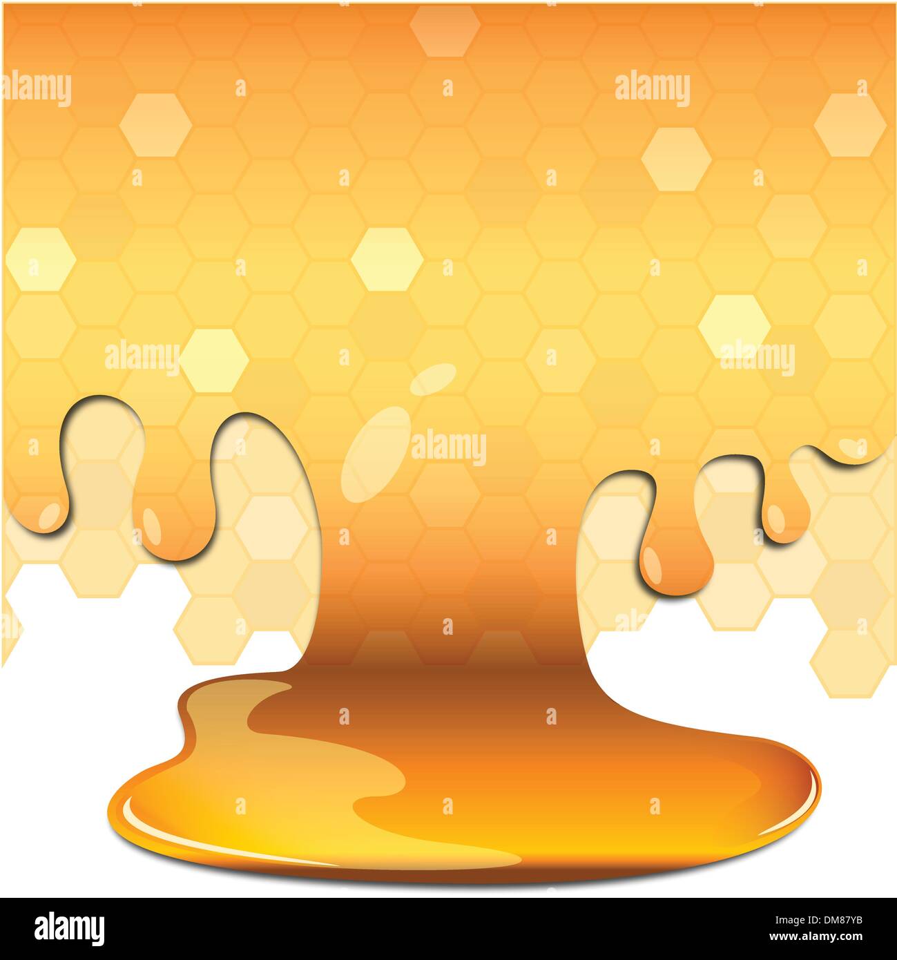 Texture of honey Stock Vector Images - Alamy