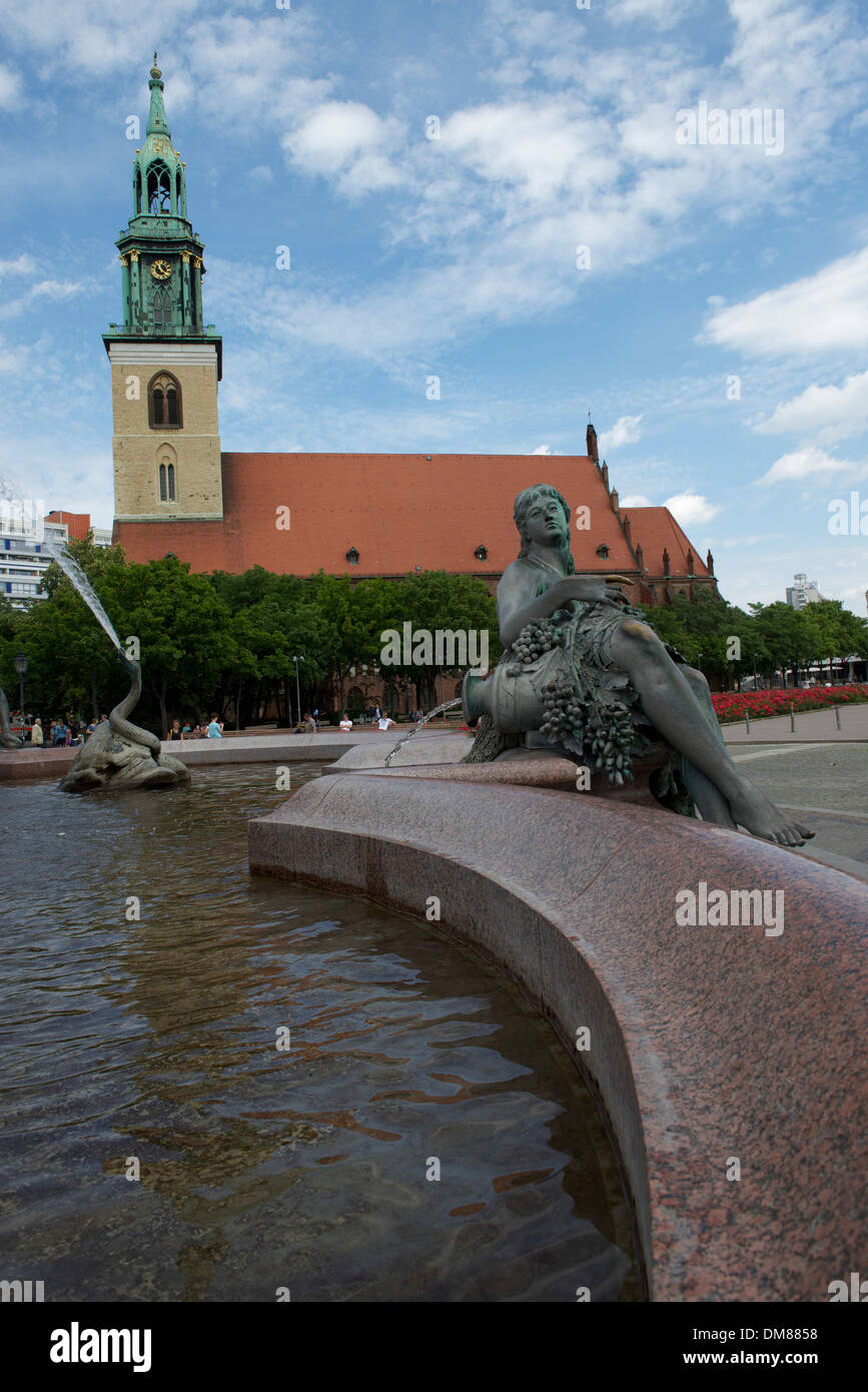 Marienkirche, Berlin, Germany Stock Photo - Alamy