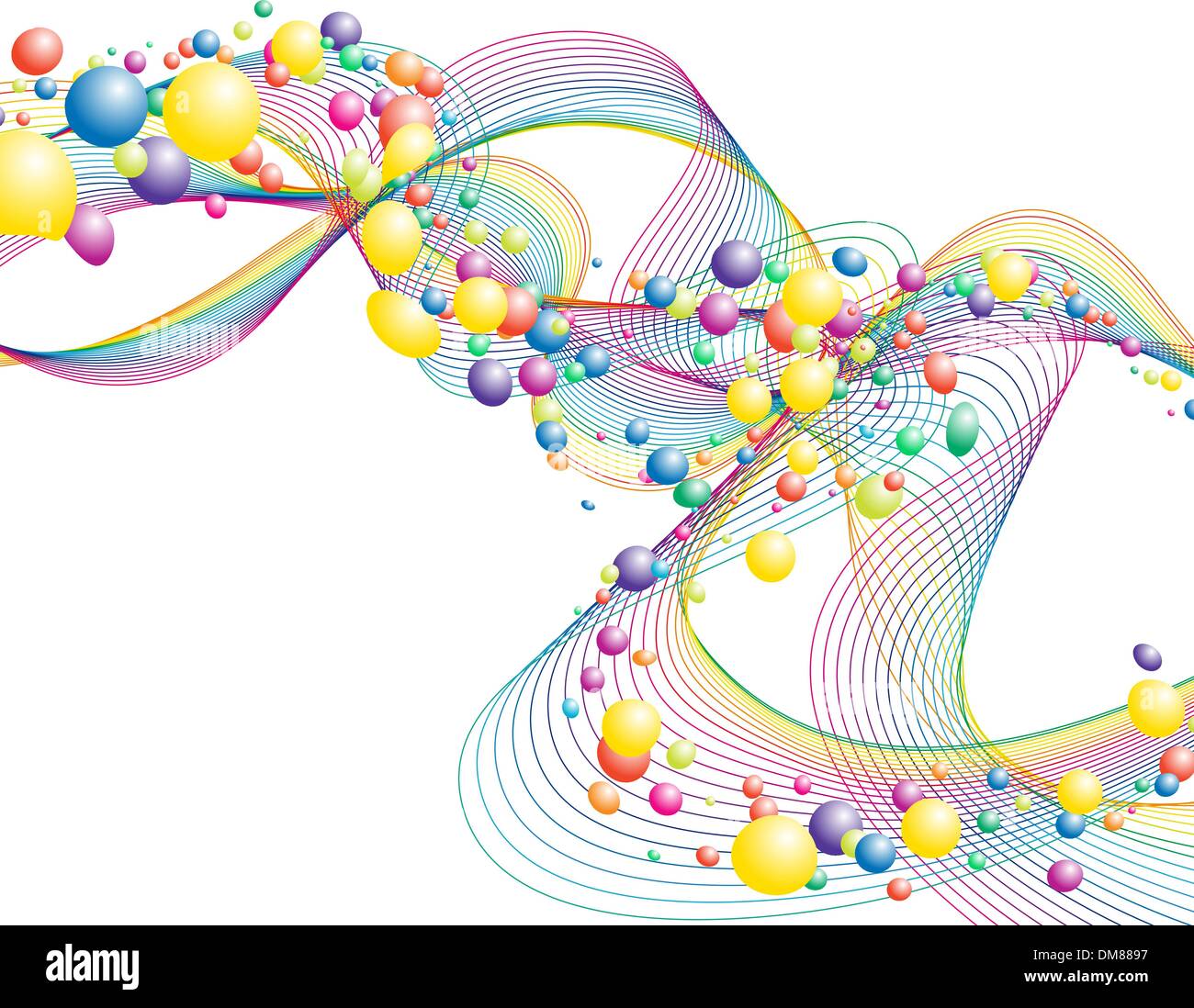 Storm on the sea Stock Vector Images - Alamy