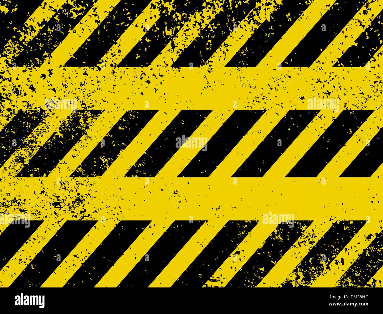 A grungy and worn hazard stripes texture. EPS 8 Stock Vector Image ...