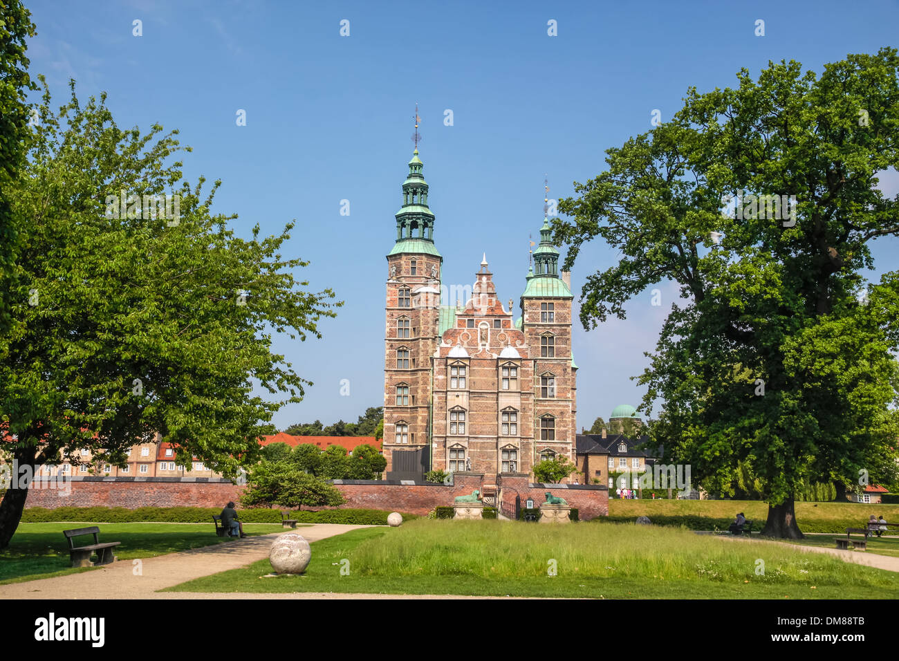 Rosenborg castle copenhagen summer hi-res stock photography and images ...