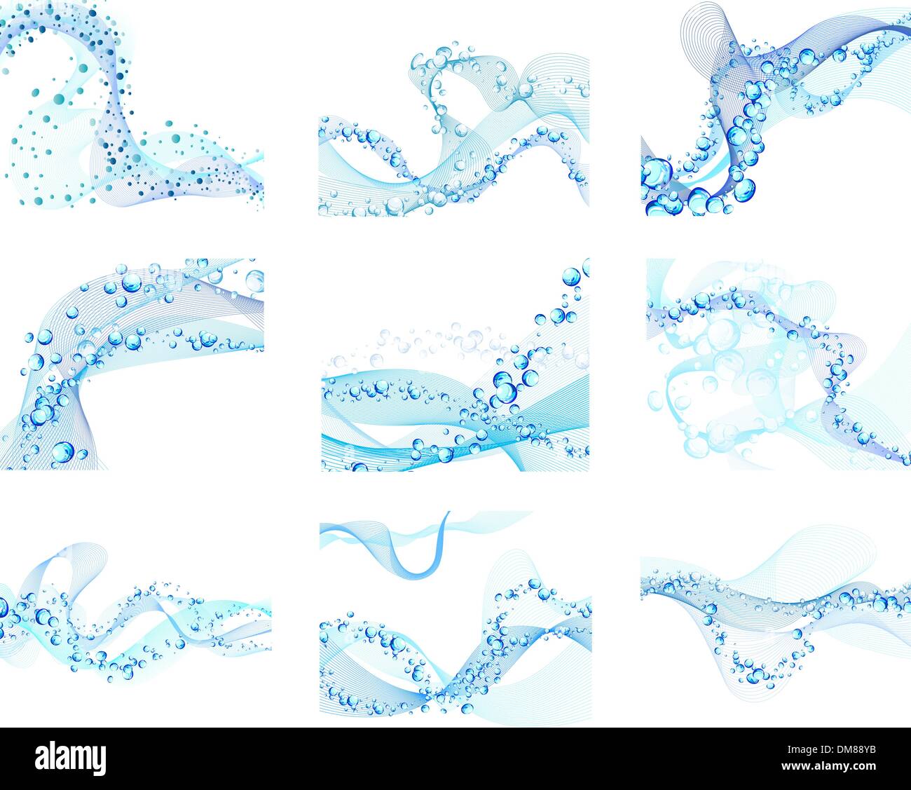 water background Stock Vector Image & Art - Alamy