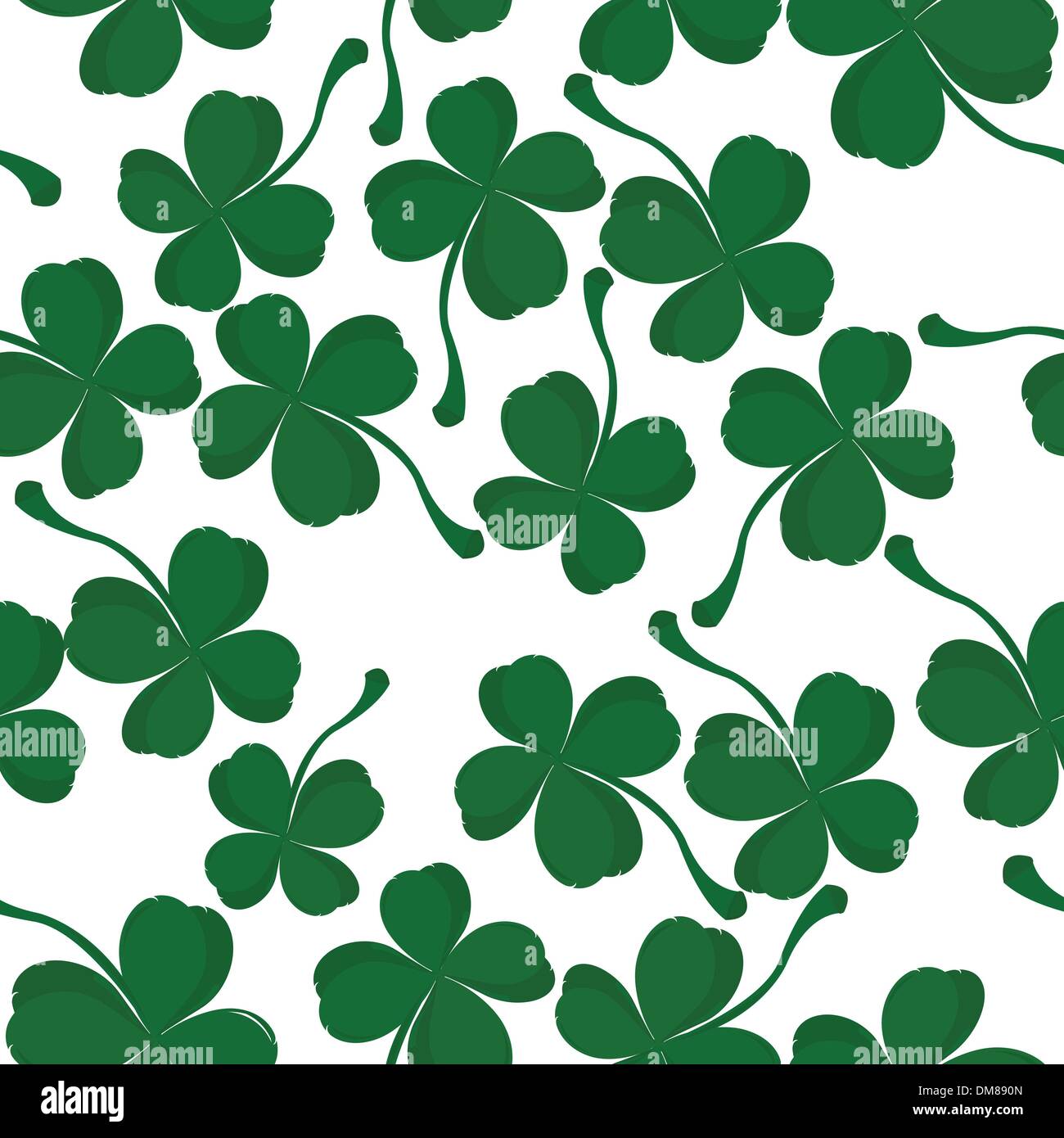 Four Leaf Clover Pattern Printable