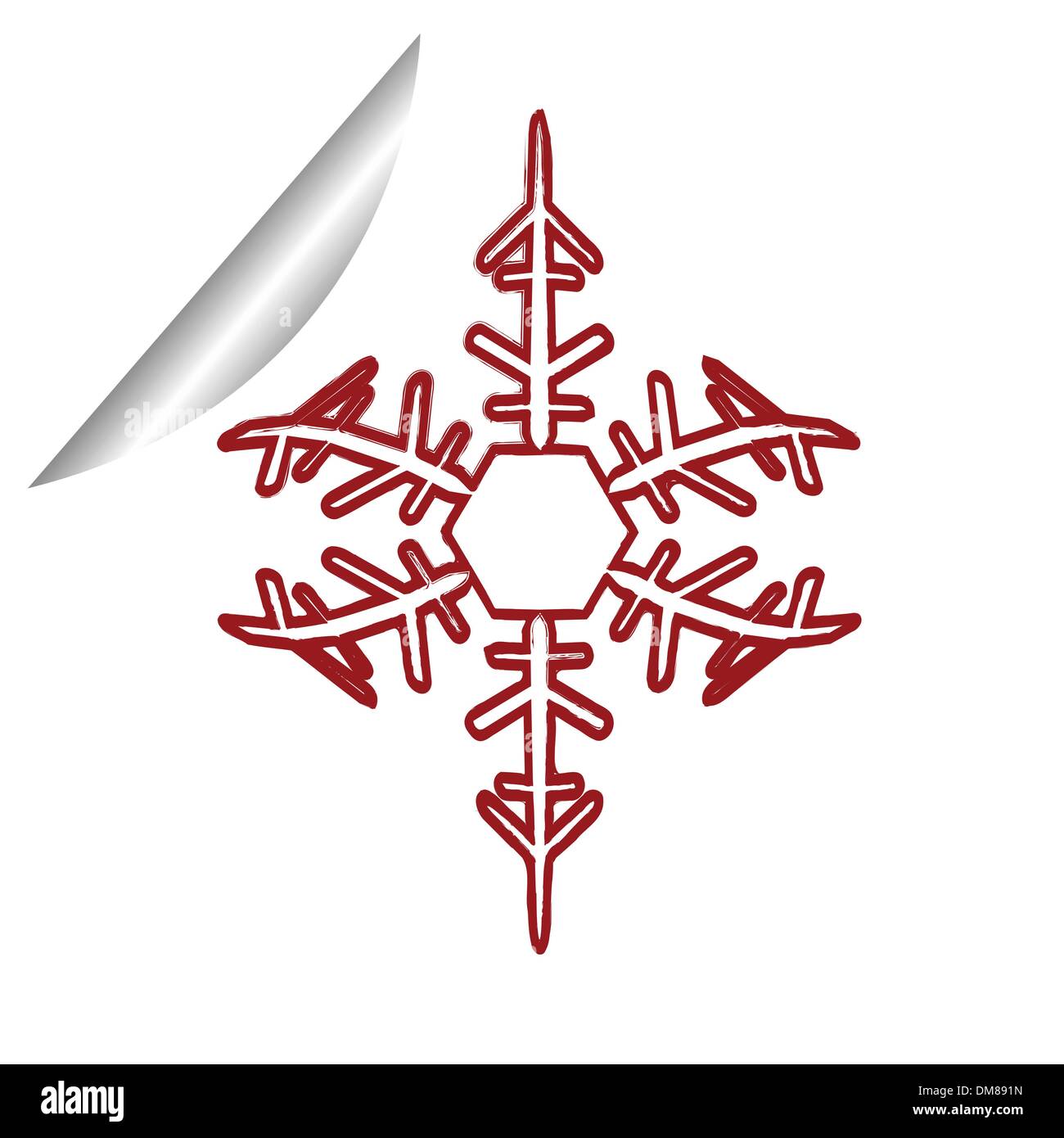 Sticker illustration Cut Out Stock Images & Pictures - Alamy