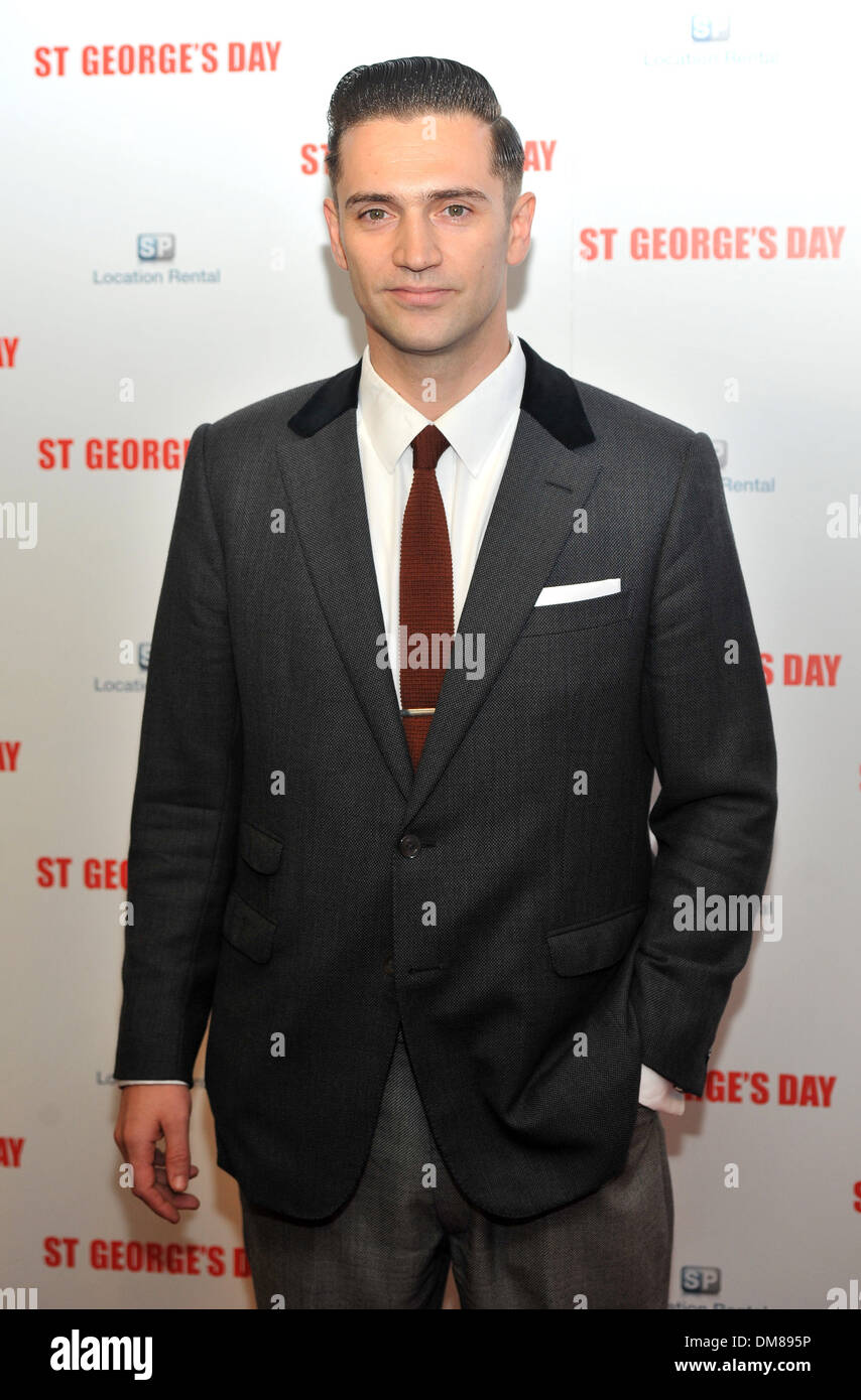 Reg Traviss World Premiere of St George's Day held at Odeon Covent ...