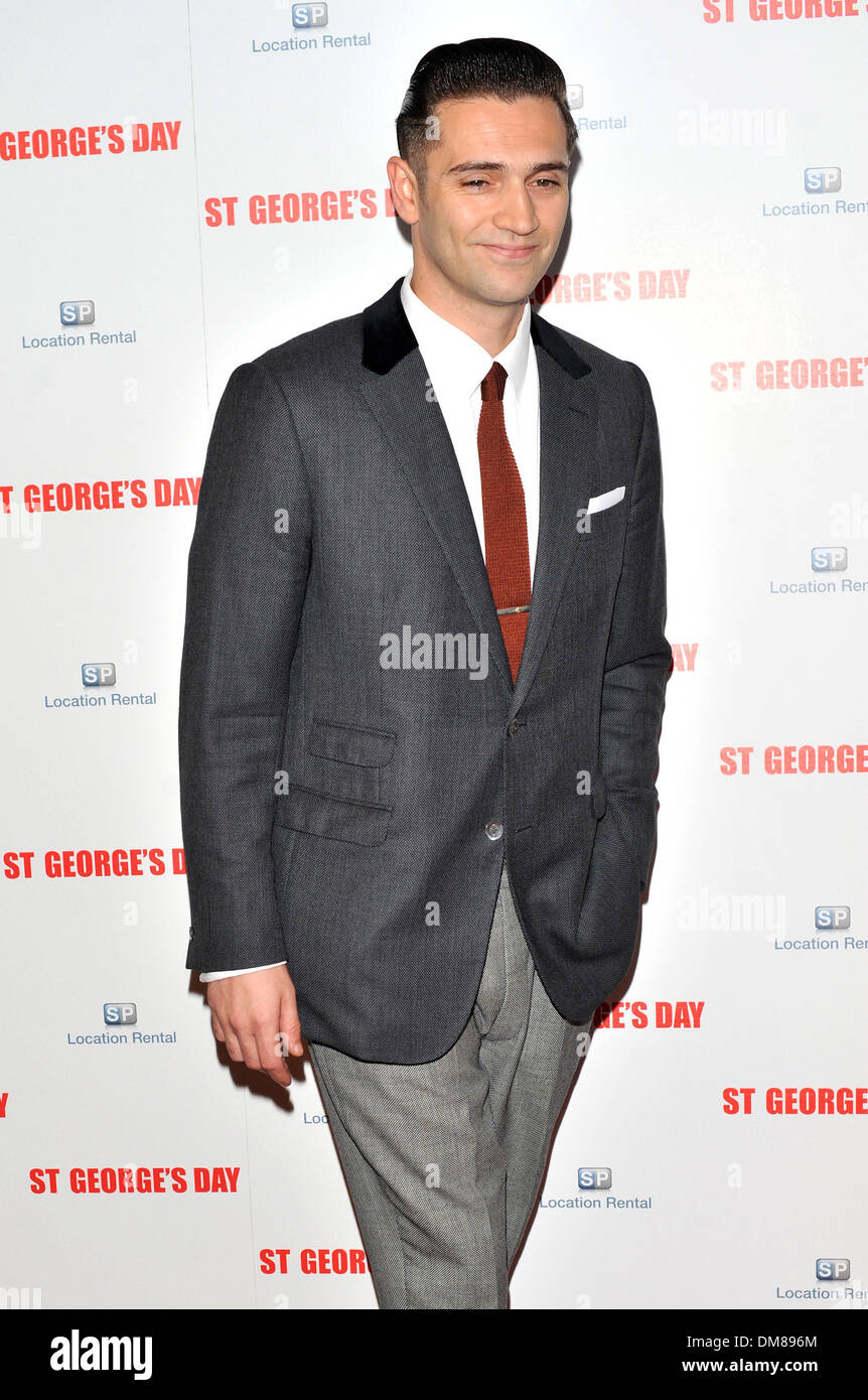 Reg Traviss World Premiere of St George's Day held at Odeon Covent ...