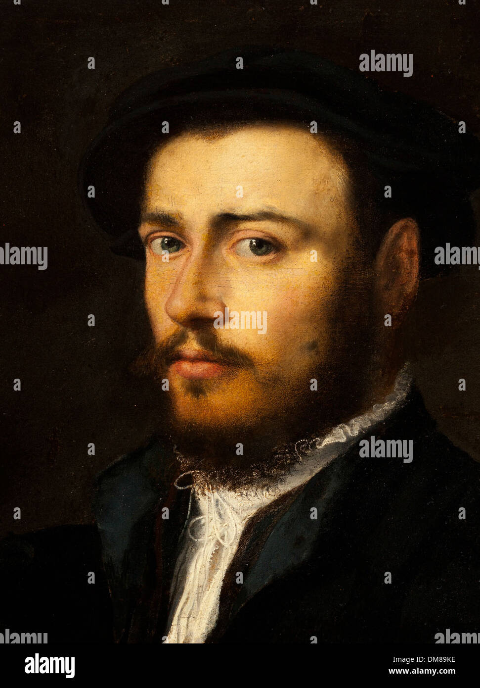 This portrait of a young nobleman showcases his refined features and ...