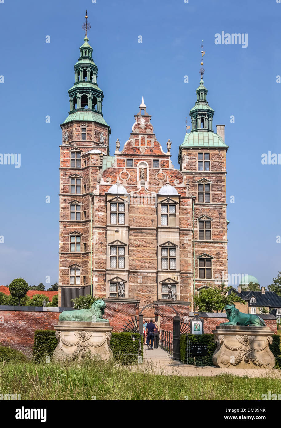 Rosenborg castle the castle was built by christian iv hi-res stock ...