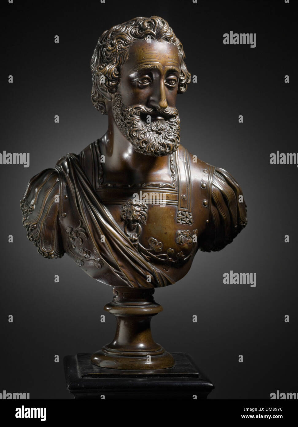 This portrait of Henri IV, King of France (1553-1610), is a detailed ...