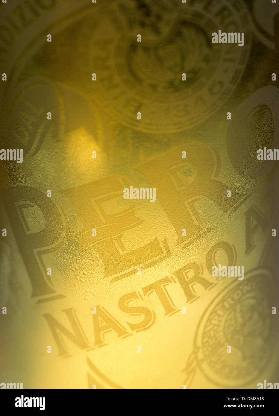 Peroni beer logo hi-res stock photography and images - Alamy