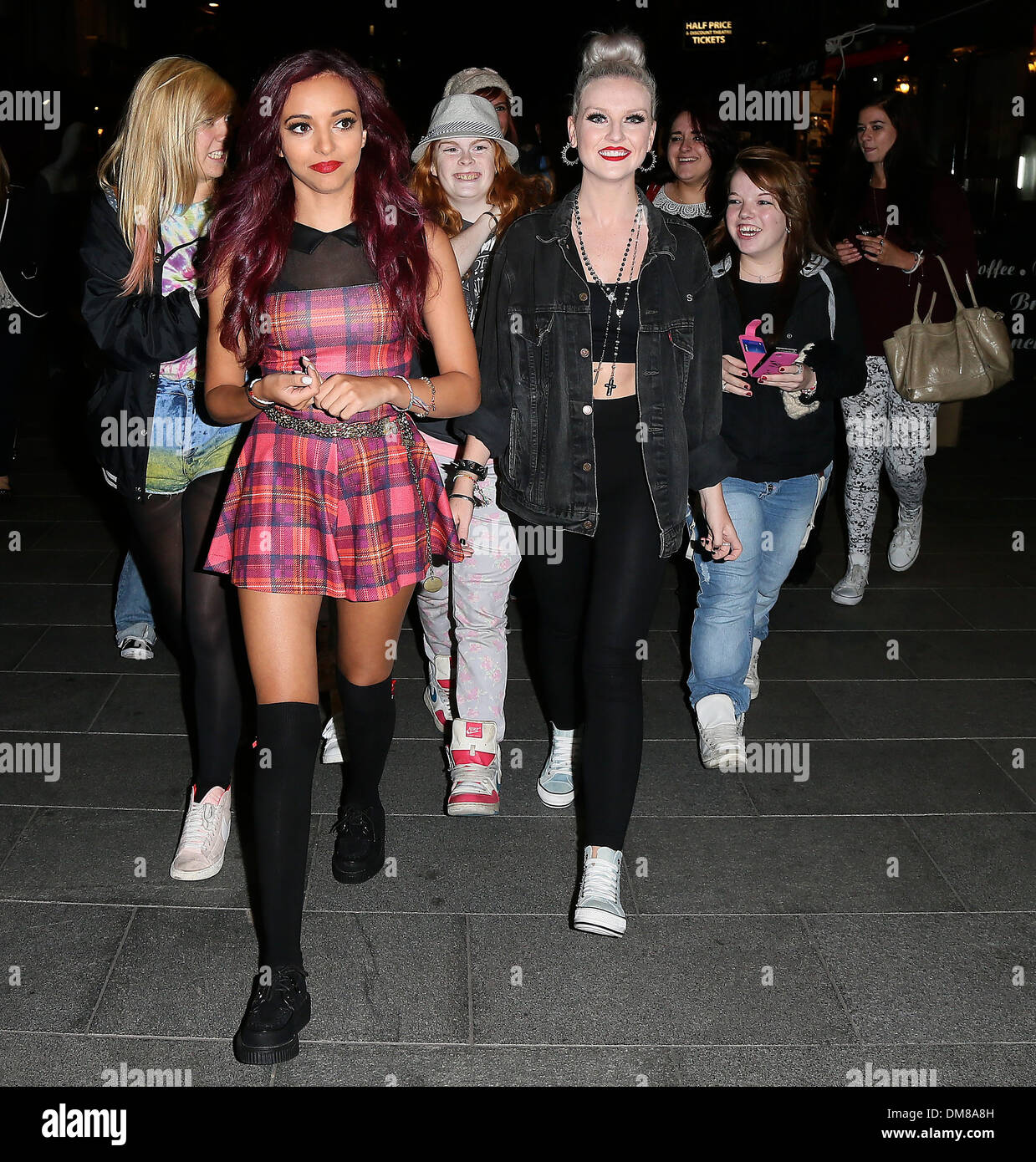 Jade Thirlwall and Perrie Edwards of Little Mix leave Capitol Radio ...