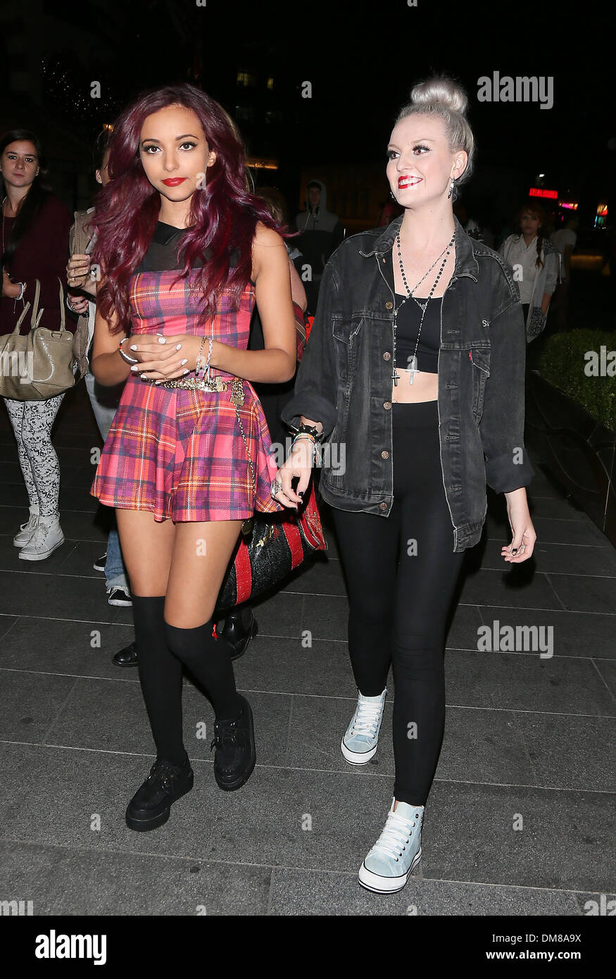 Jade Thirlwall and Perrie Edwards of Little Mix leave Capitol Radio ...