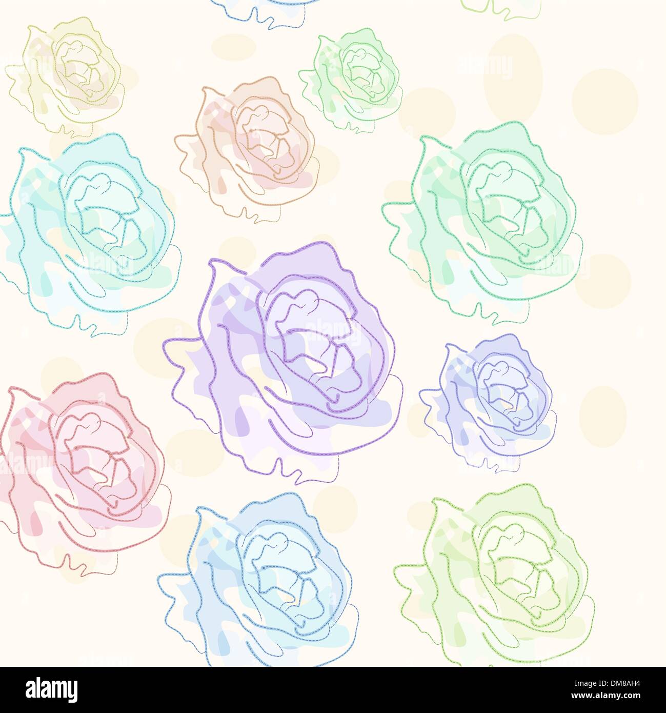 Rose blossom bud Stock Vector Images - Alamy