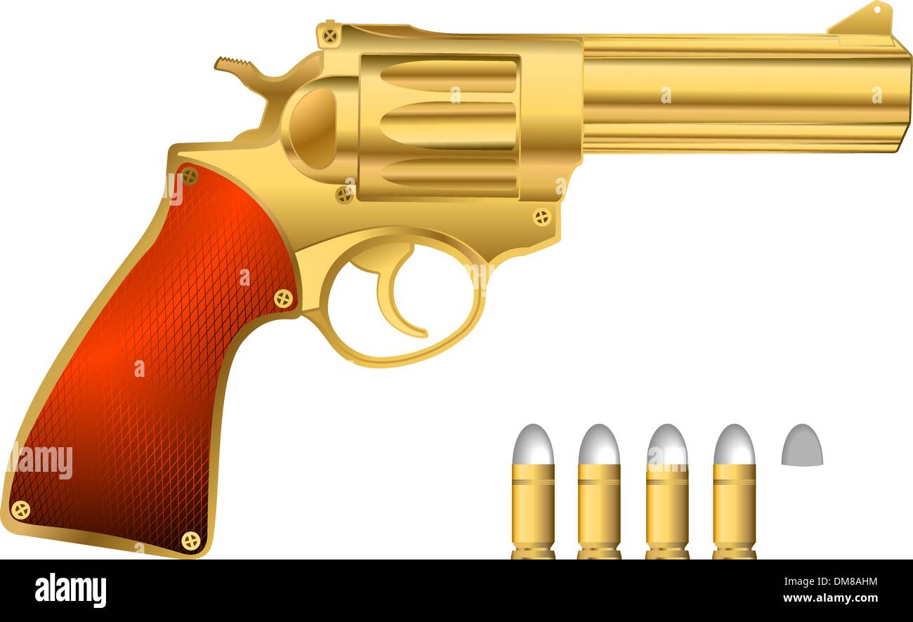 Revolver vector vectors hi-res stock photography and images - Alamy