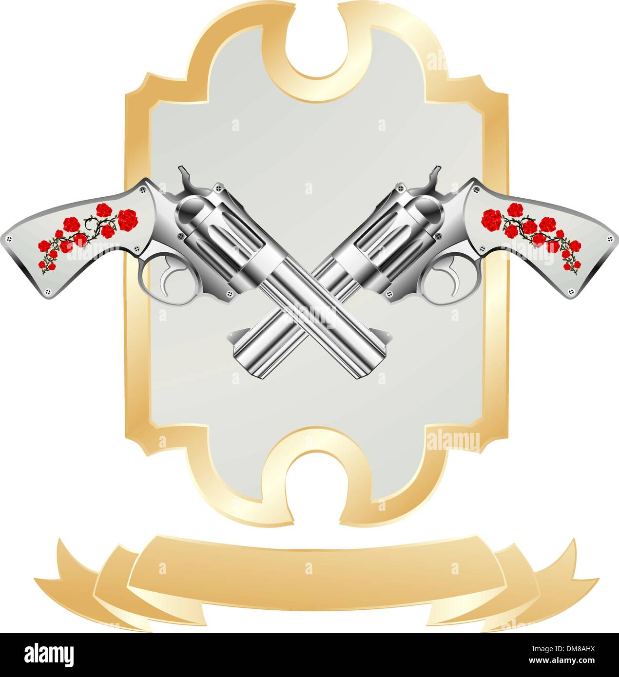 Vintage metal barrel Stock Vector Images - Alamy