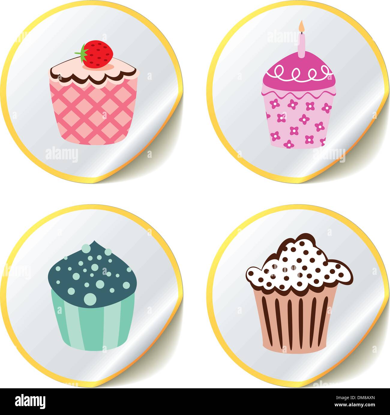 Happy stickers hi-res stock photography and images - Alamy