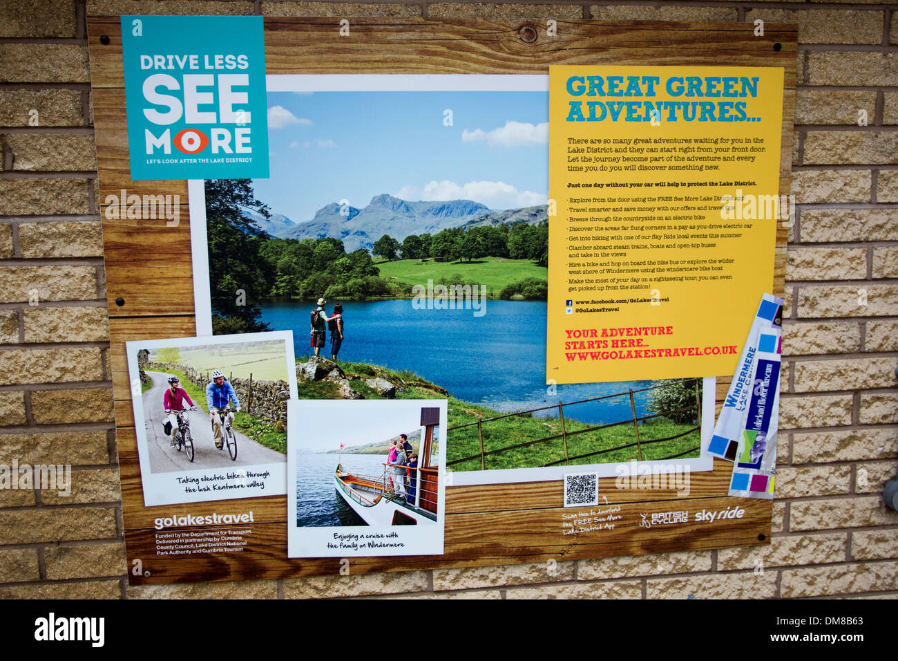 drive less see more advertisement Stock Photo - Alamy