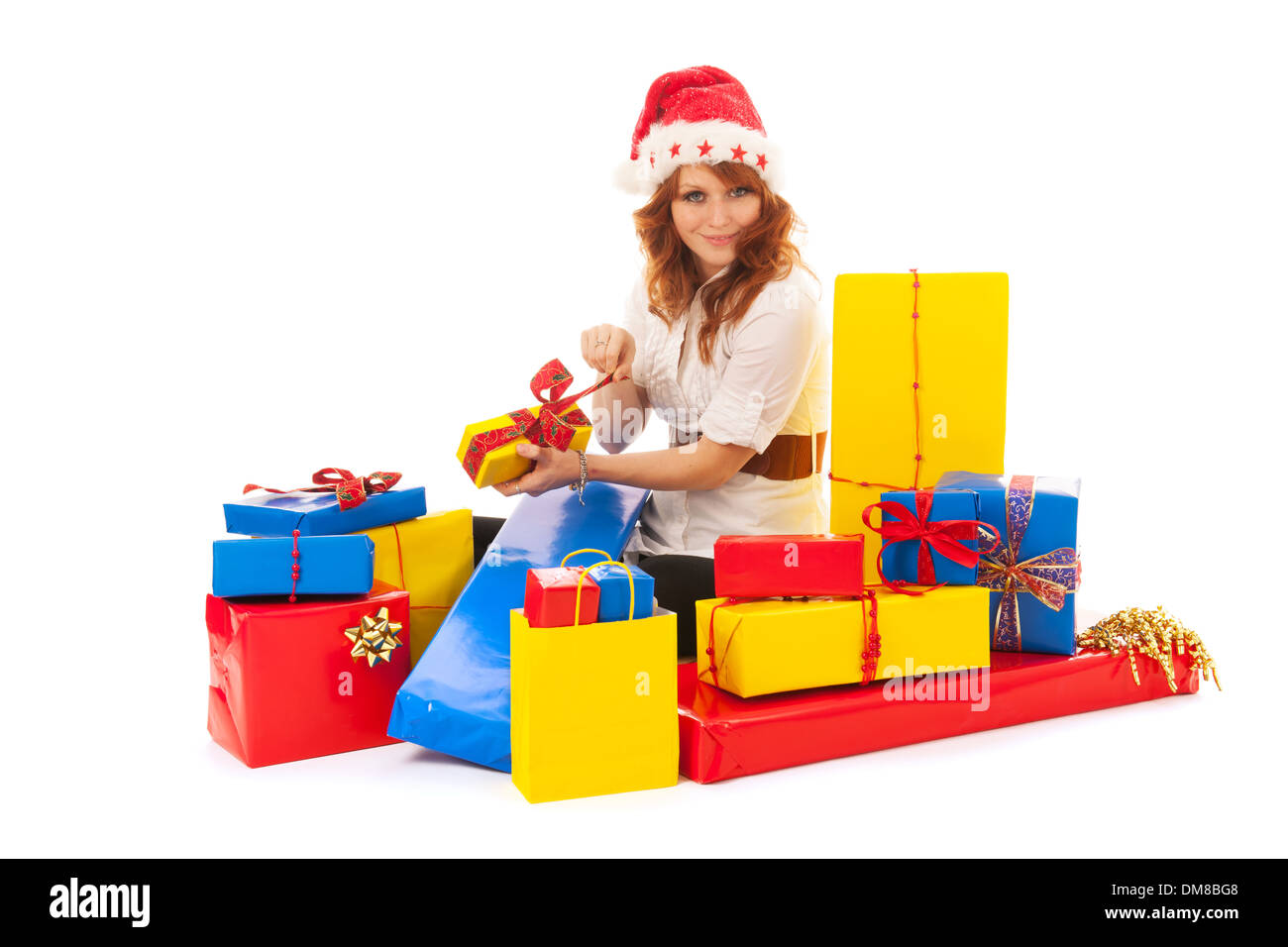 Unpacking the many gifts hi-res stock photography and images - Alamy