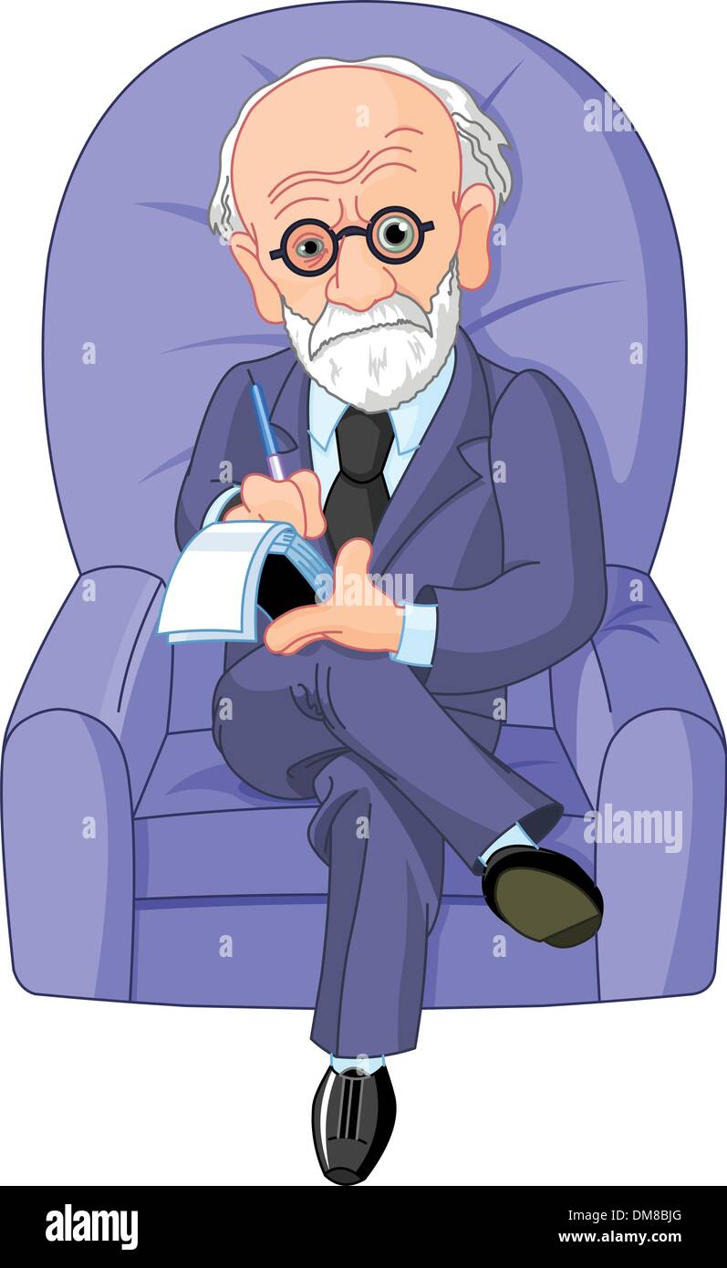 Sigmund Freud Caricature