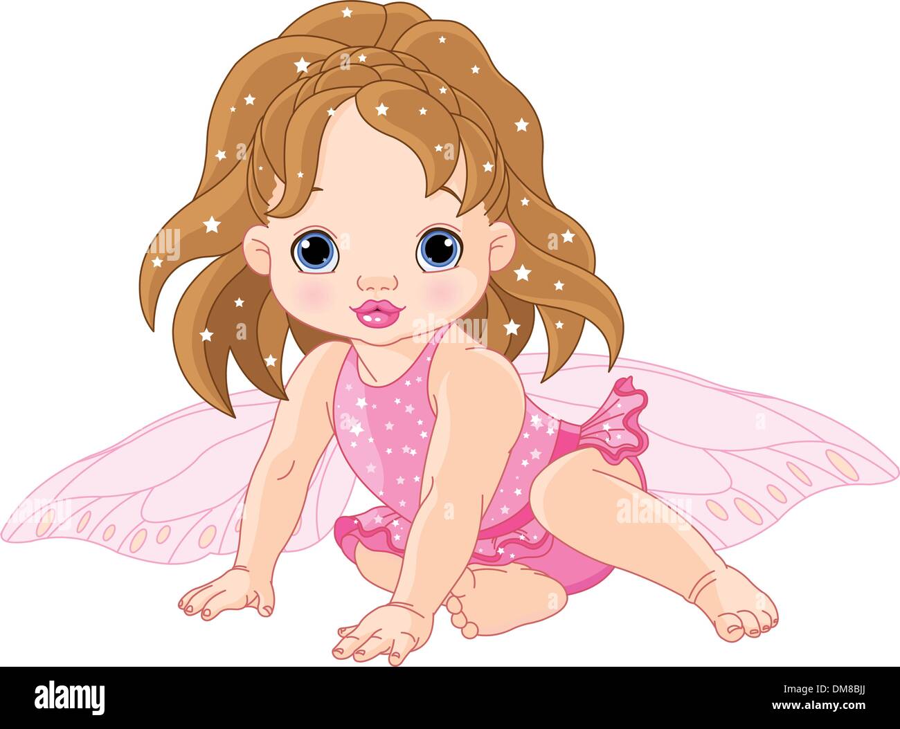 Cute little Fairy Stock Vector Image & Art - Alamy