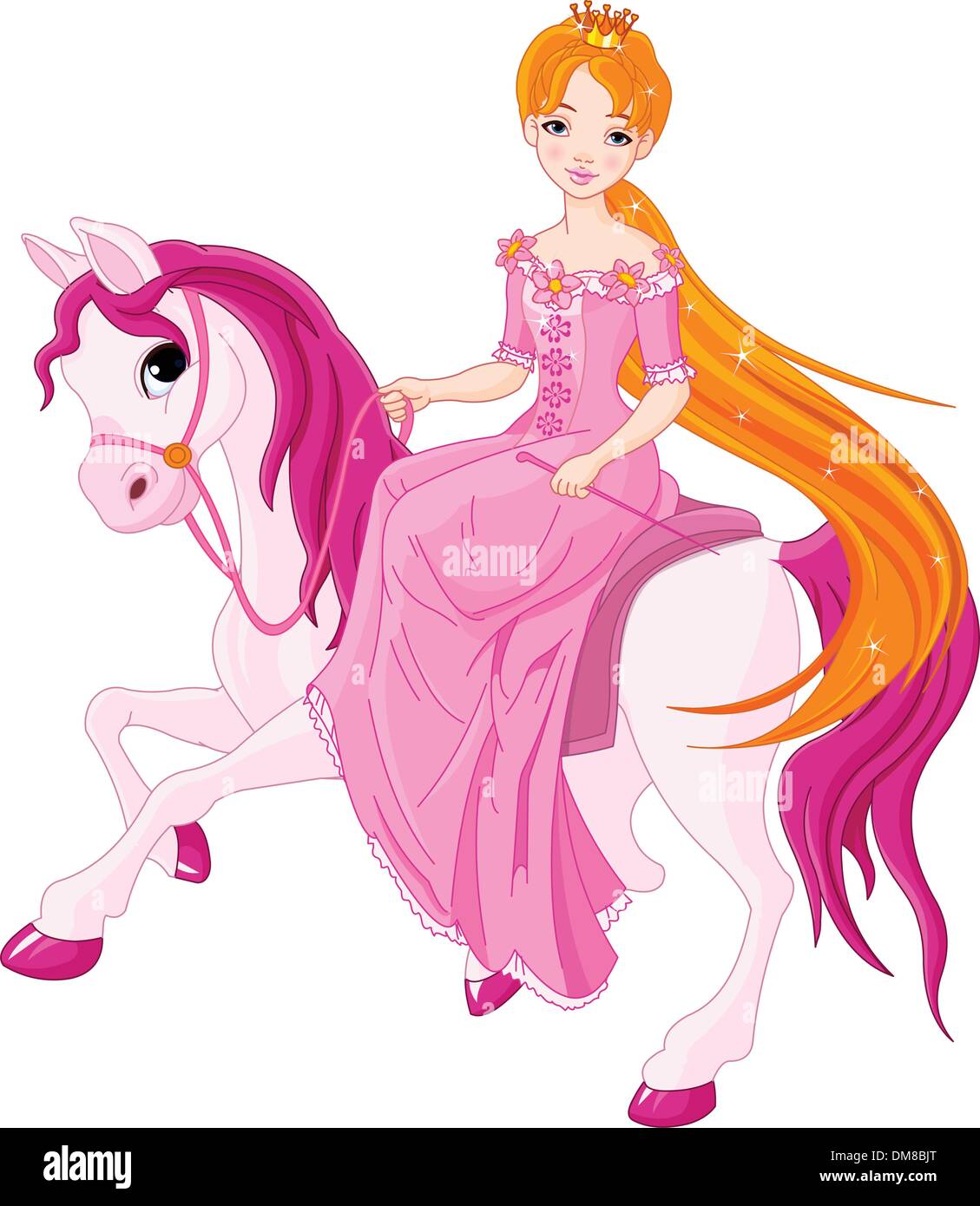 Young and adult horse Stock Vector Images - Alamy