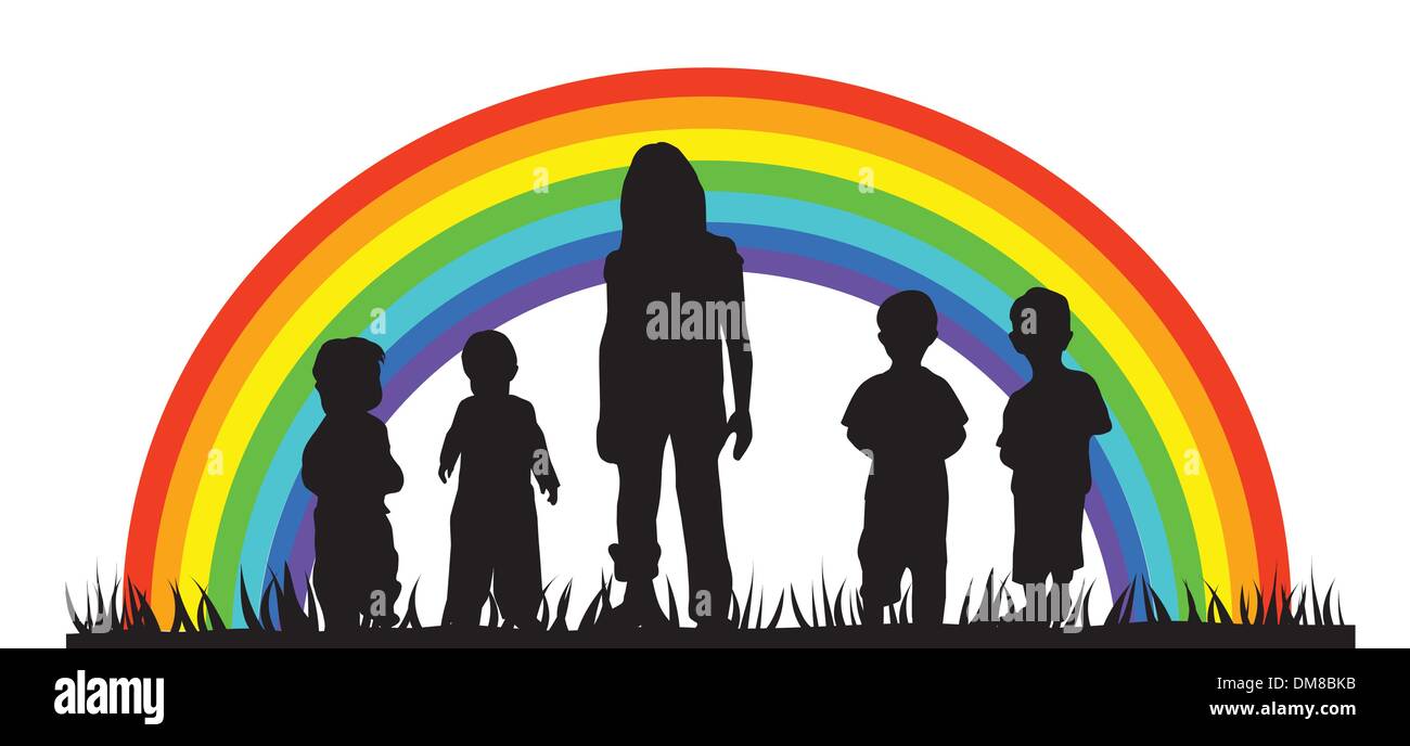 Children figure Stock Vector Images - Alamy