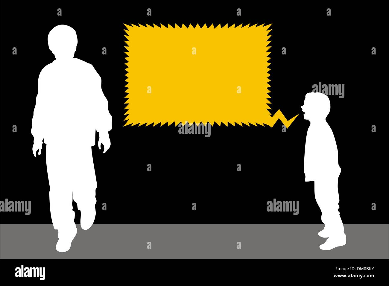 Walking boy Stock Vector Images - Alamy