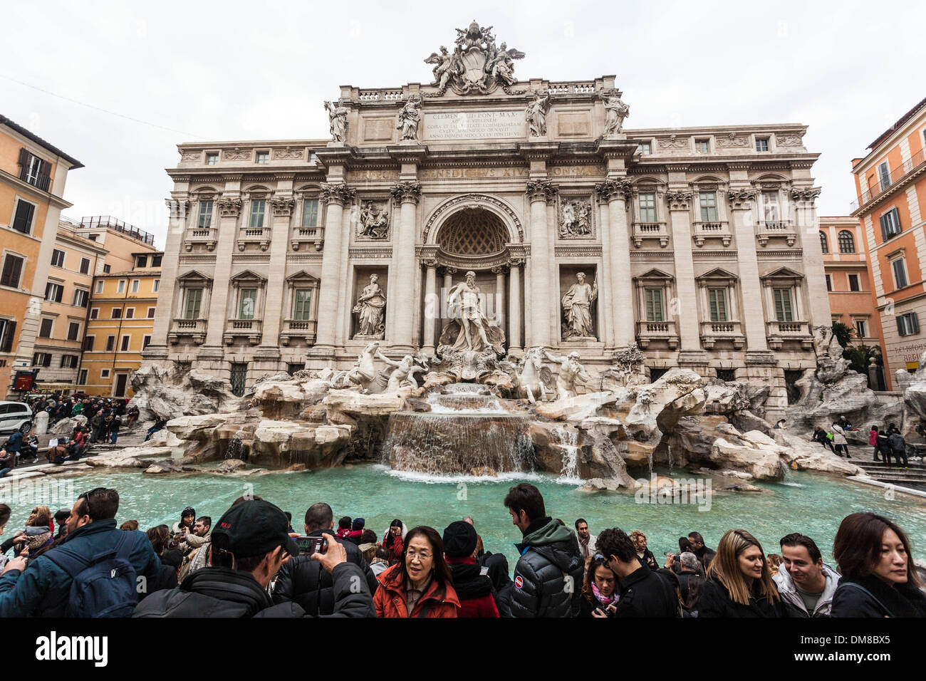 Fontana Di Trevi, Trevi district, Rome, Italy Stock Photo - Alamy