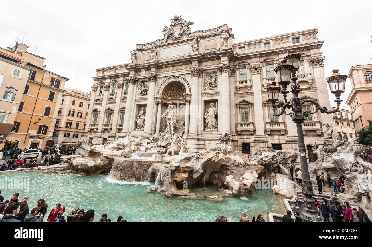Fontana Di Trevi, Trevi district, Rome, Italy Stock Photo - Alamy